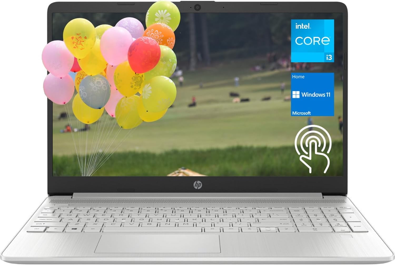 "HP 15.6"" HD Touchscreen Laptop, Intel Core i3-1215U, 32GB RAM, 1TB ...