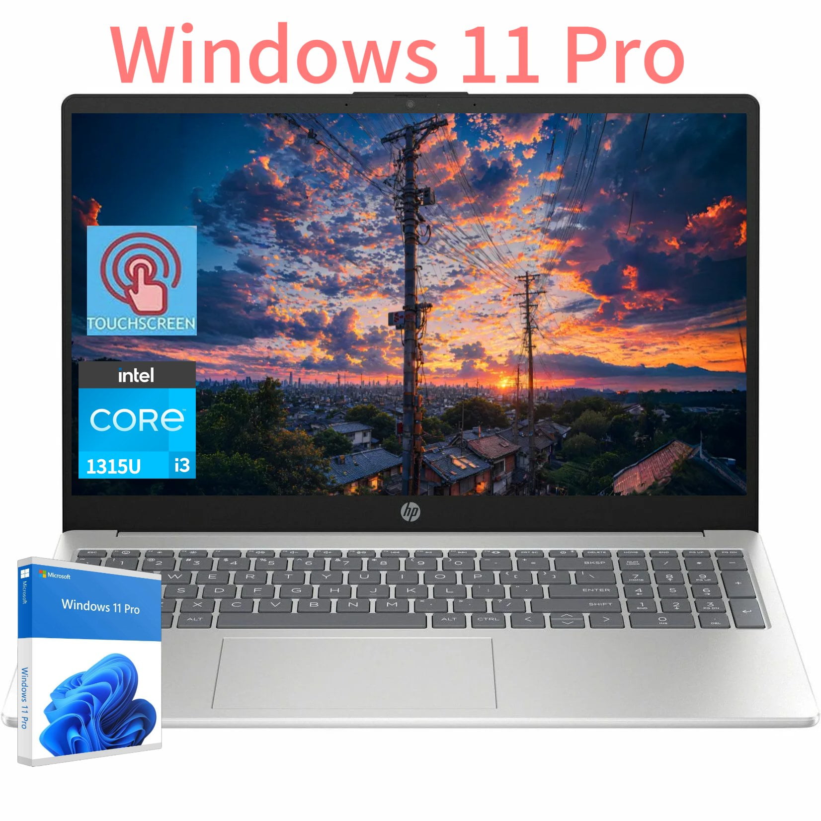 HP 15.6" Touch Laptop | Cyber security kits for sale - Walmart Business ...