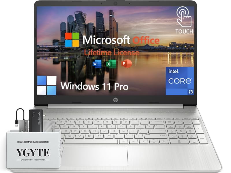 HP Laptop Touchscreen Computer 15", 15.6 Laptop Touch Screen, College ...