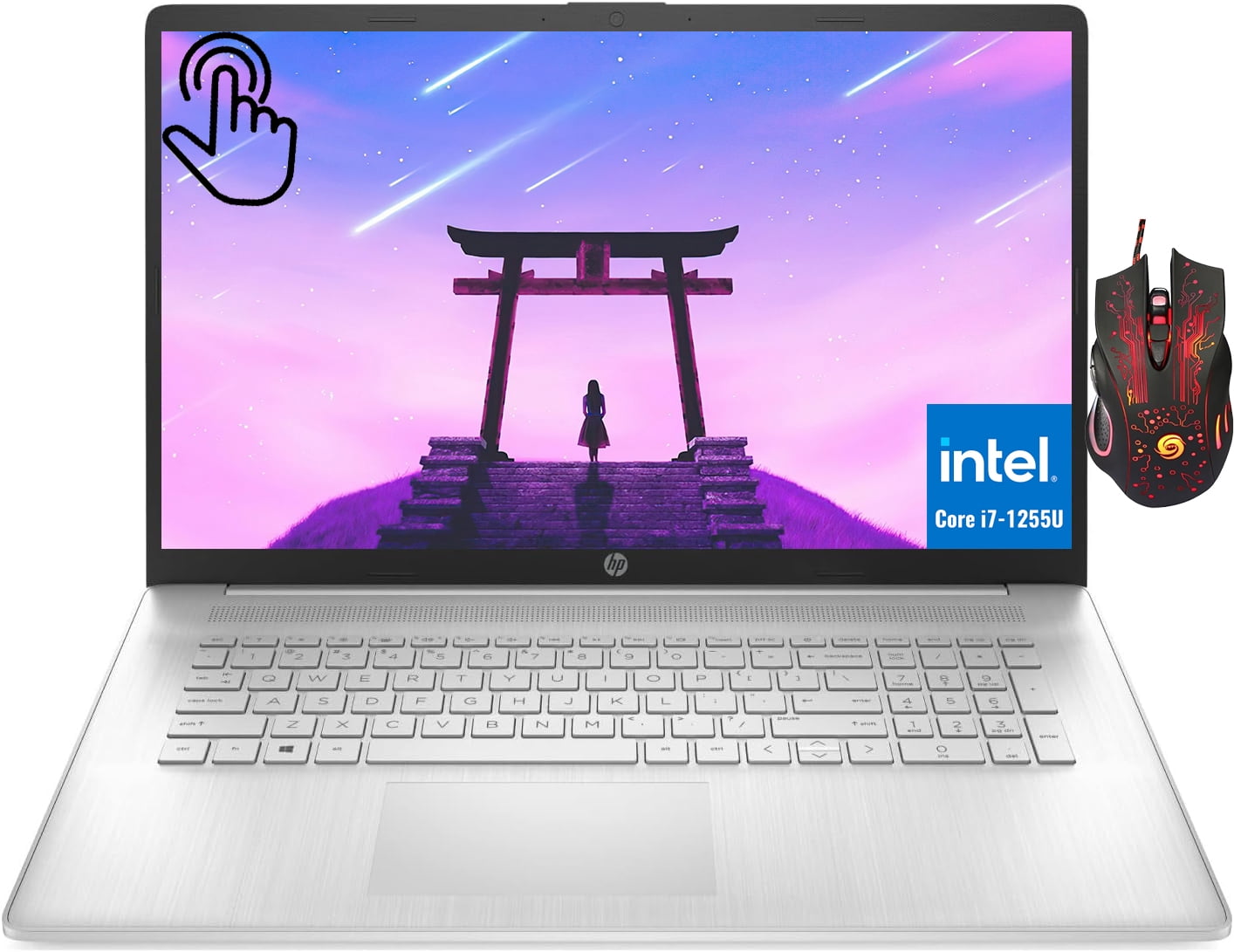 HP Touchscreen Laptop, 15.6" FHD, Intel i7-1255U, 16GB RAM, 1TB SSD ...