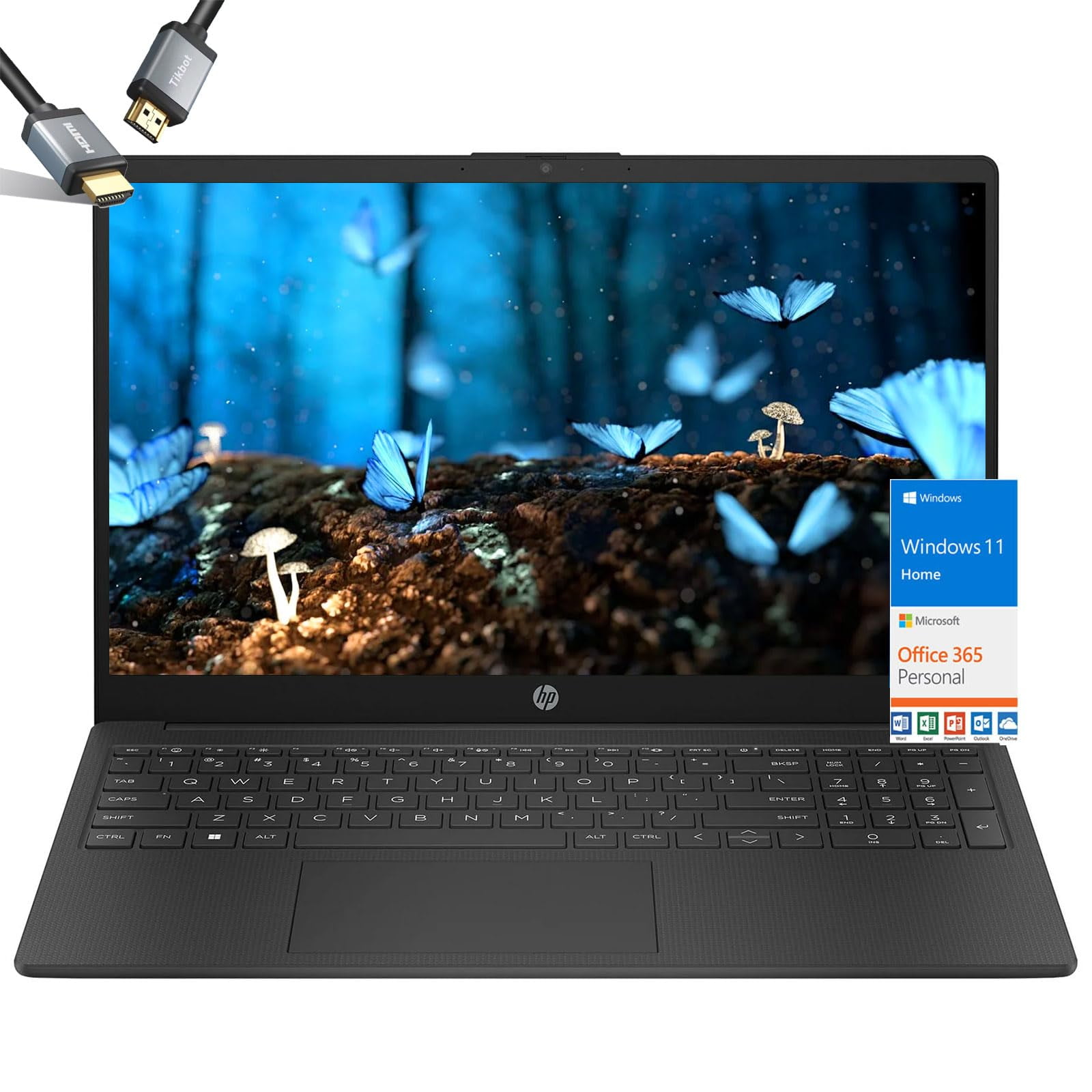 HP Laptops 15.6 inch Screen - 2024 School Laptop Windows 11 - Intel ...