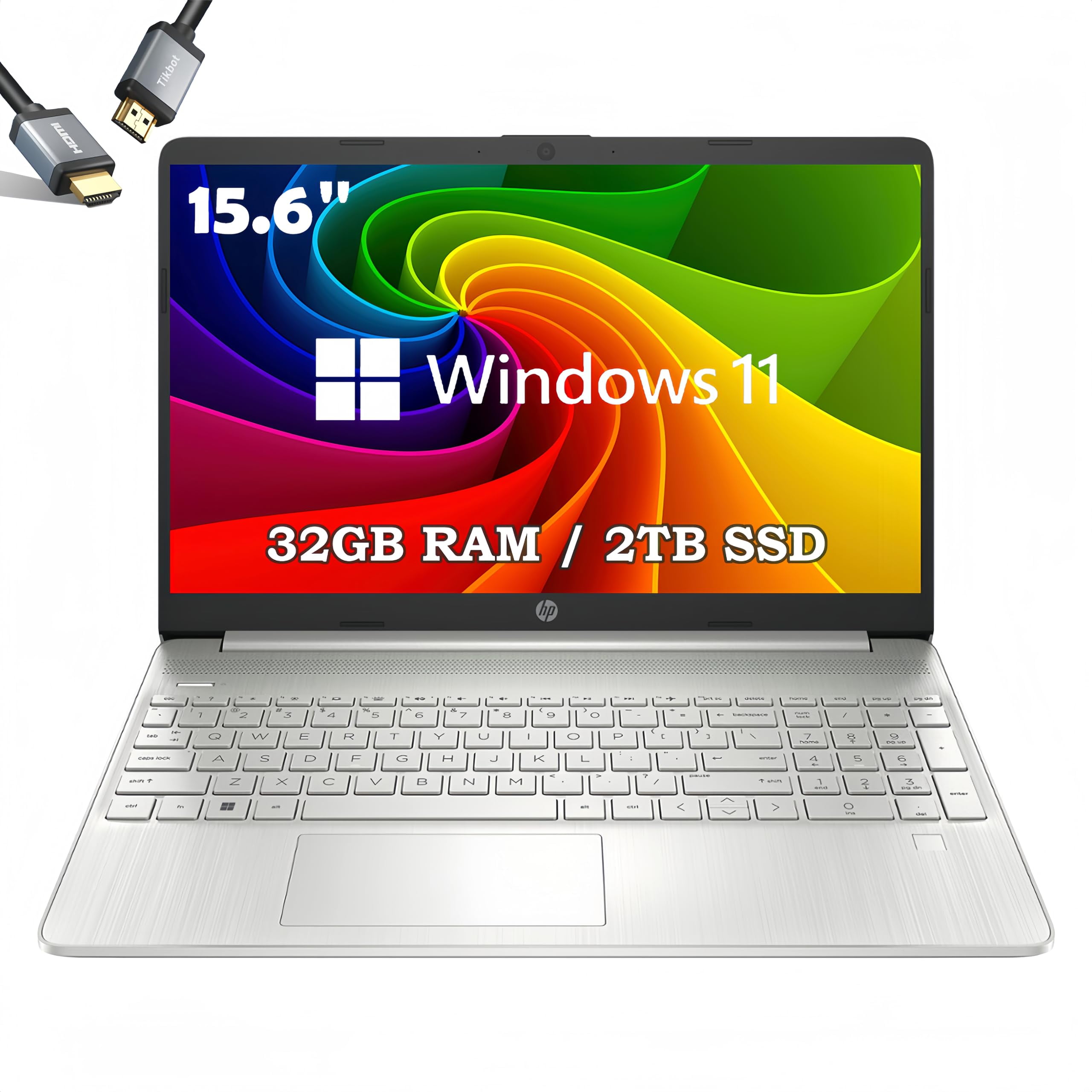 HP Laptops 15 inch Windows 11 | AMD Ryzen 3 5300U |15.6 IPS Display ...