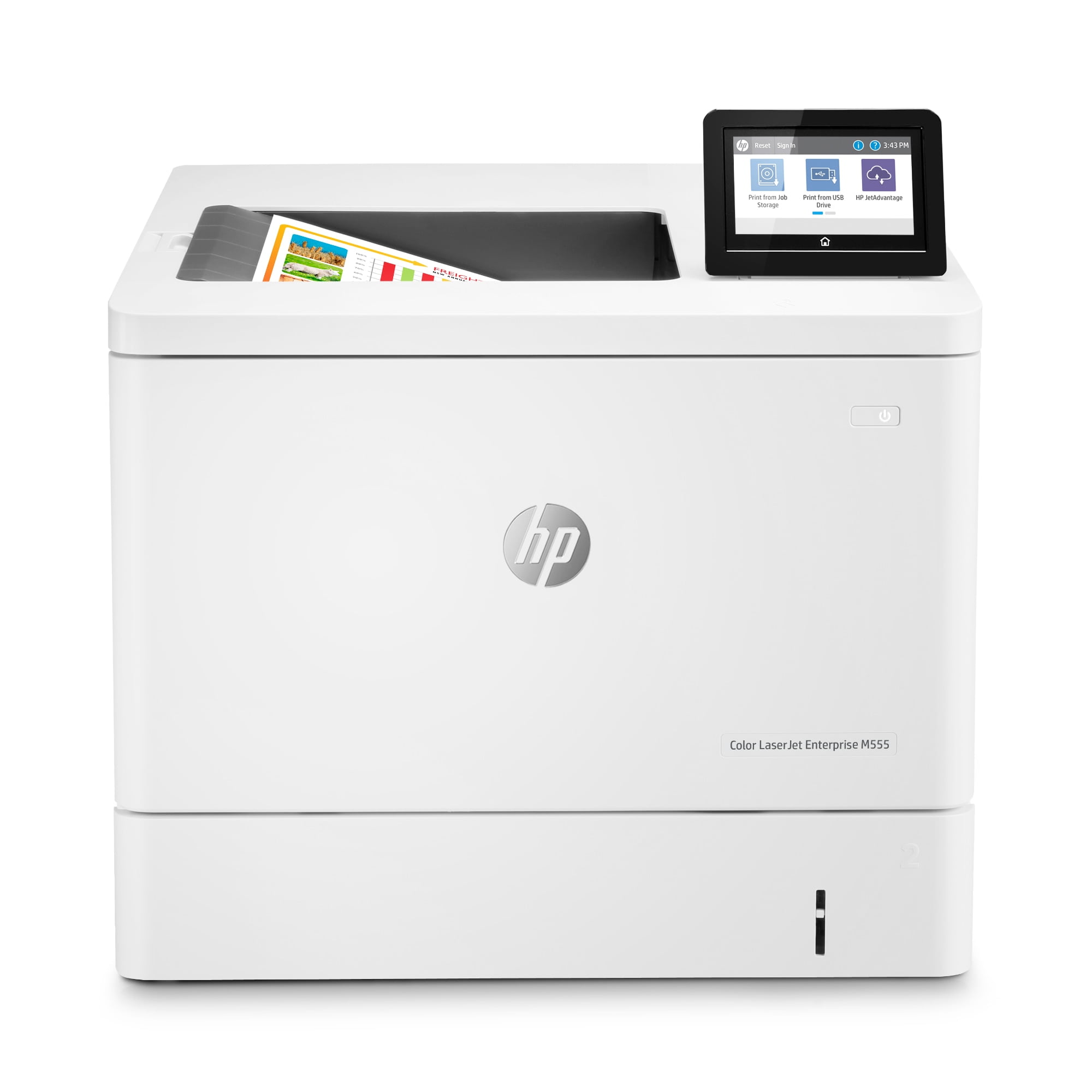 HP LaserJet Enterprise M555dn Color Laser Printer - Walmart.com
