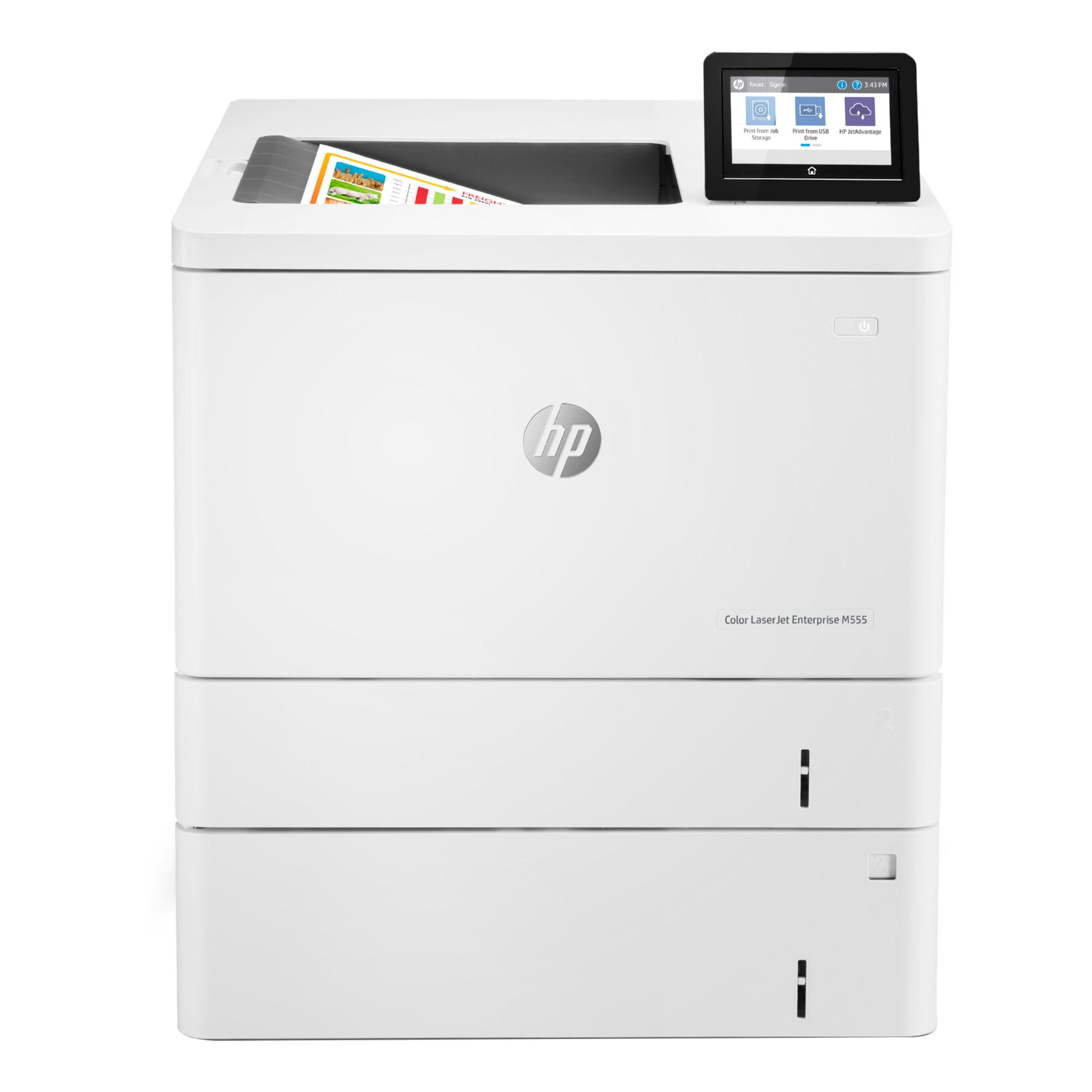 HP LaserJet Enterprise M555x Laser Color Printer - Walmart.com