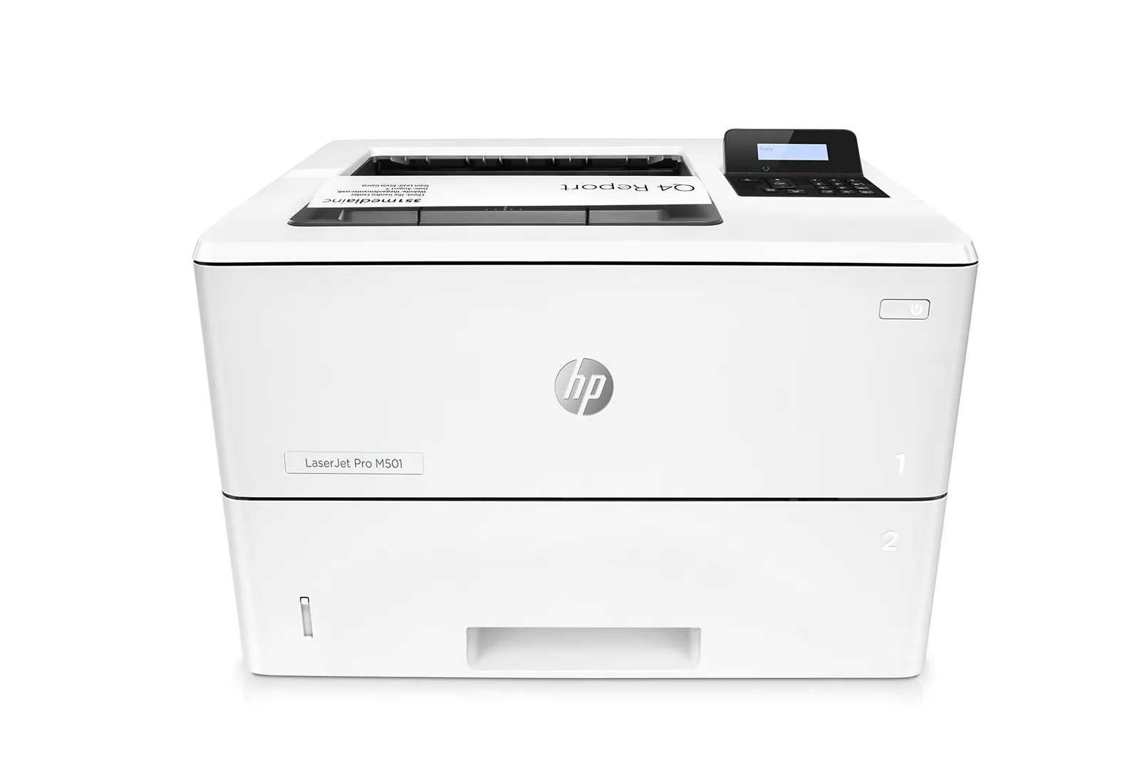 HP LaserJet Pro M501dn Monochrome Printer with built-in Ethernet & 2-sided printing (J8H61A ...