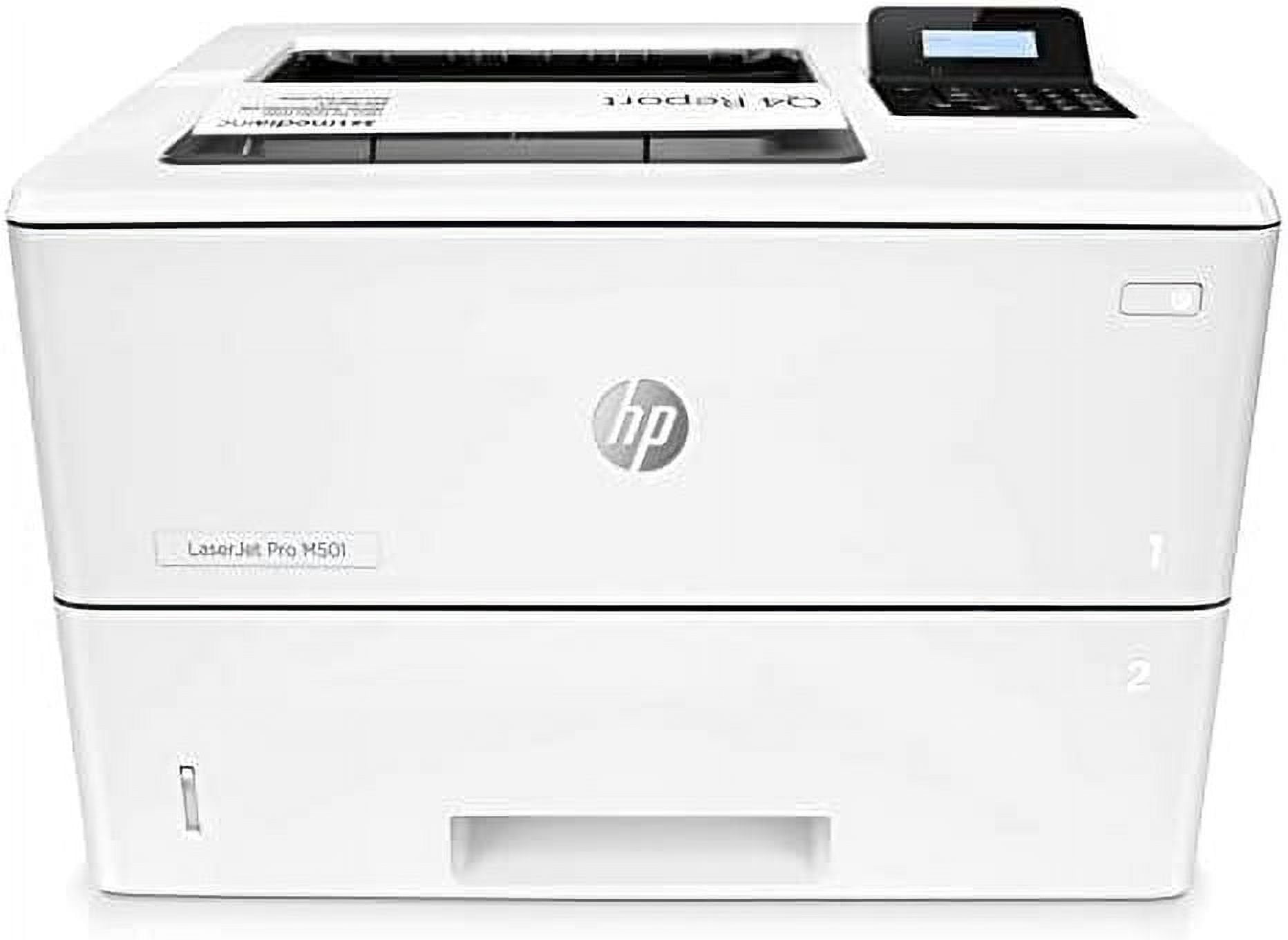 HP LaserJet Pro M501dn Monochrome Laser Printer with Ethernet & 2-sided ...