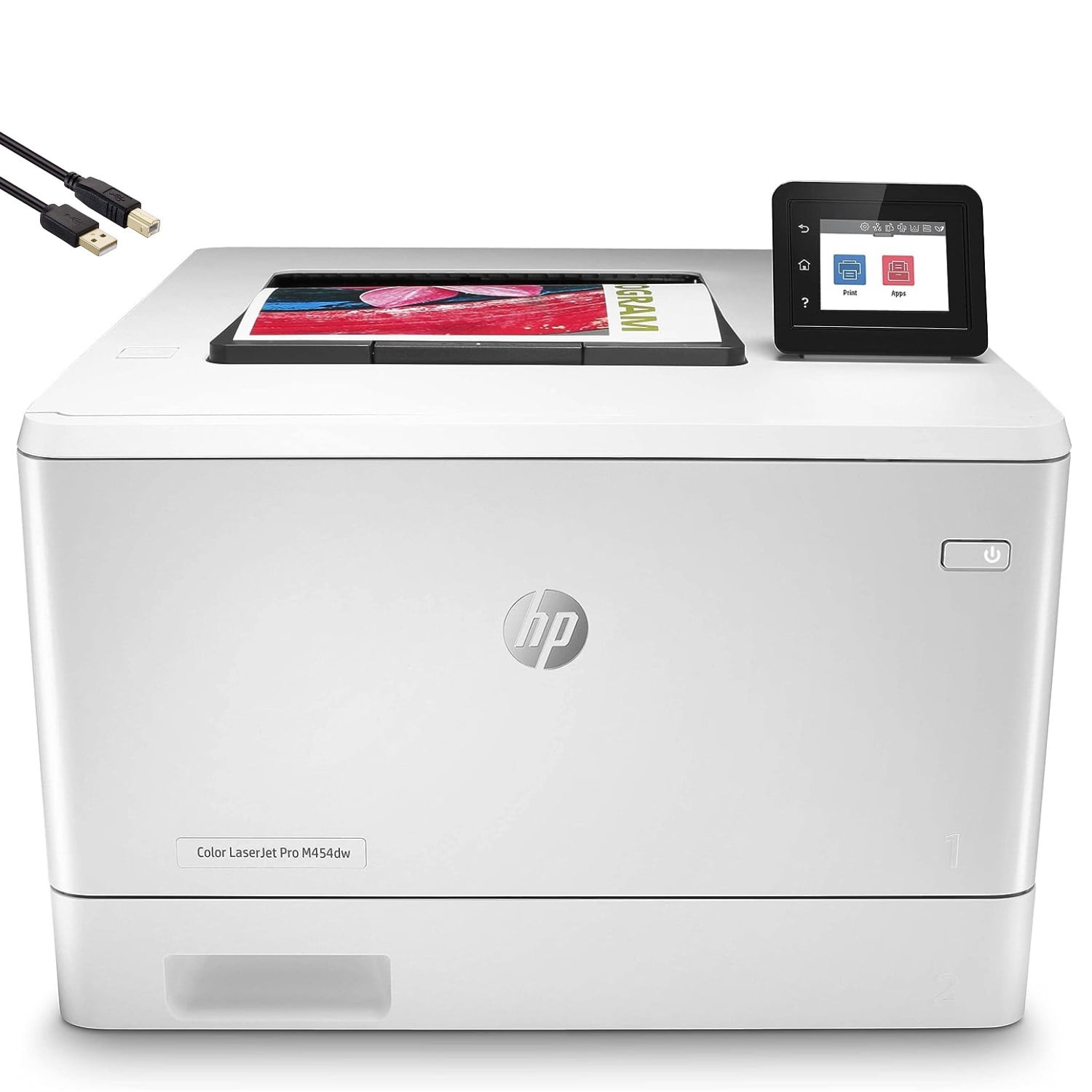 HP Laserjet Pro M454dw Single-Function Wireless Color Laser, 06/22/2024