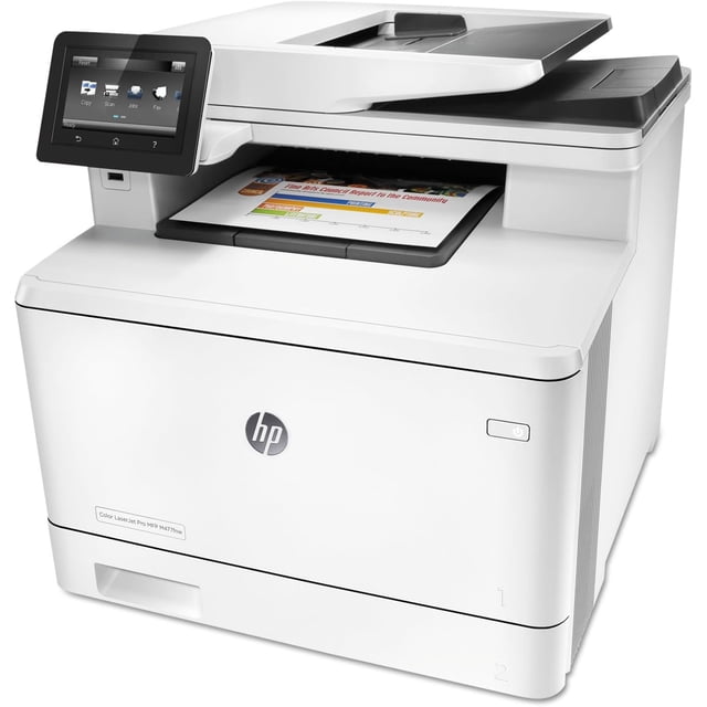 HP Laserjet Pro M477fnw Wireless Color All-In-One Laser Printer with ...