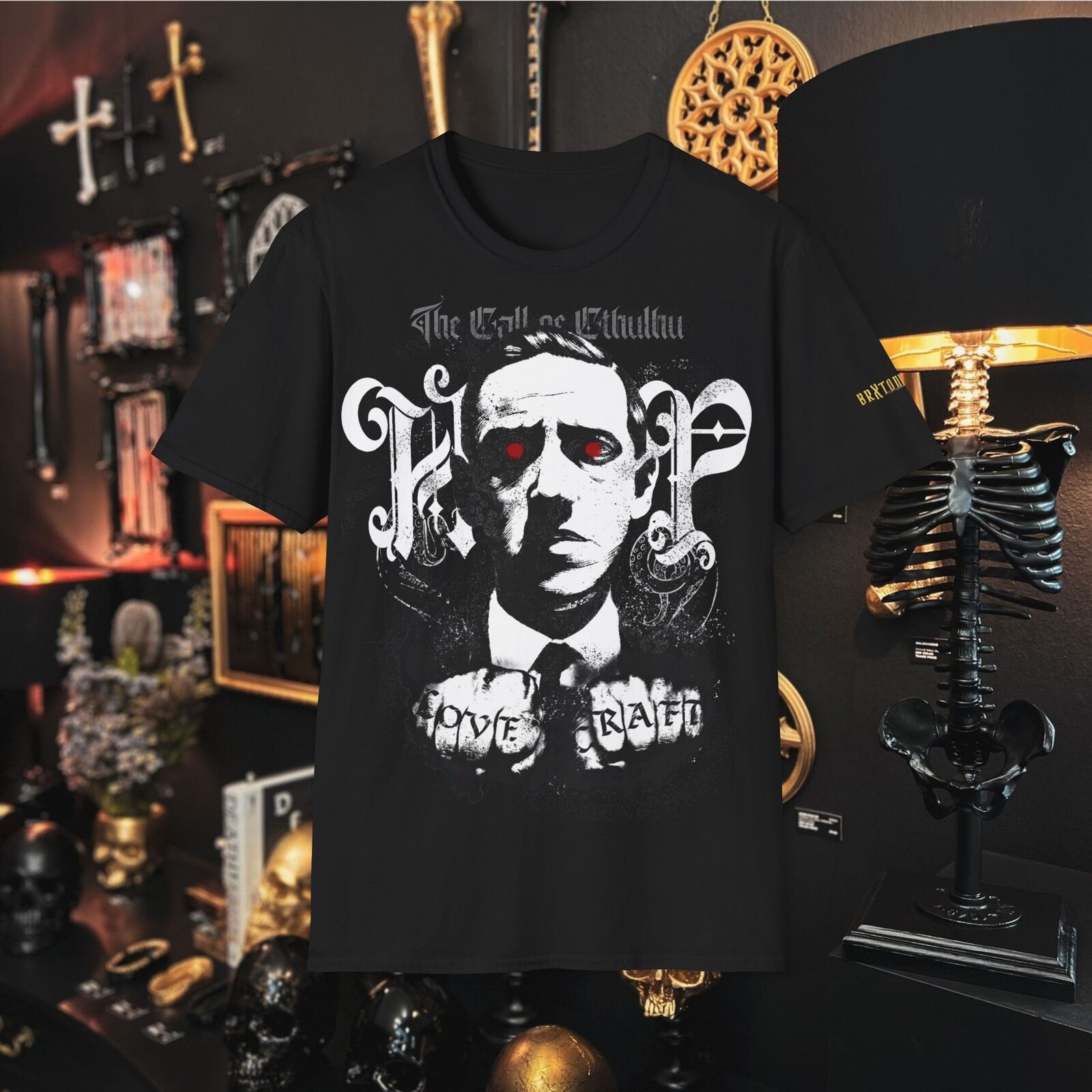 HP Lovecraft Call of Cthulhu Softstyle T-Shirt - Walmart.com