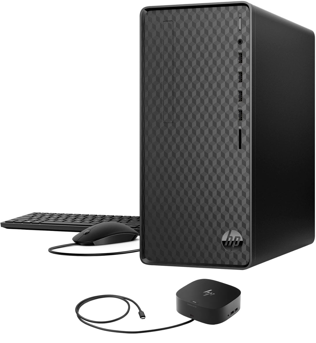 HP M01-F2254 Home/Business Desktop (Intel i3-12100 4-Core, Intel UHD ...