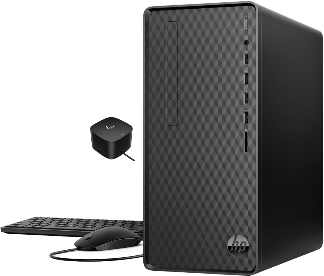 HP M01-F2254 Home/Business Desktop (Intel i3-12100 4-Core, Intel UHD ...