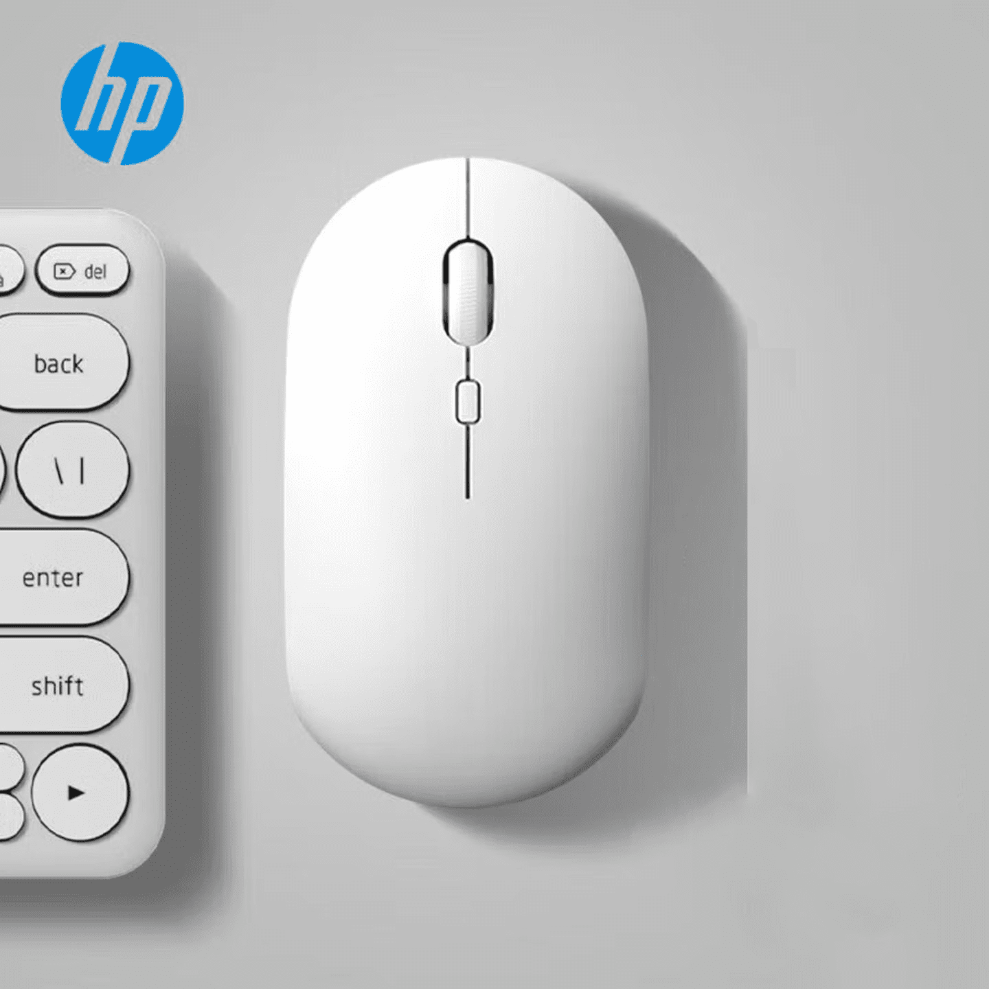 HP M241 Quiet Wireless Mouse, Dual Bluetooth & 2.4GHz, Quiet Clicks, 24 ...