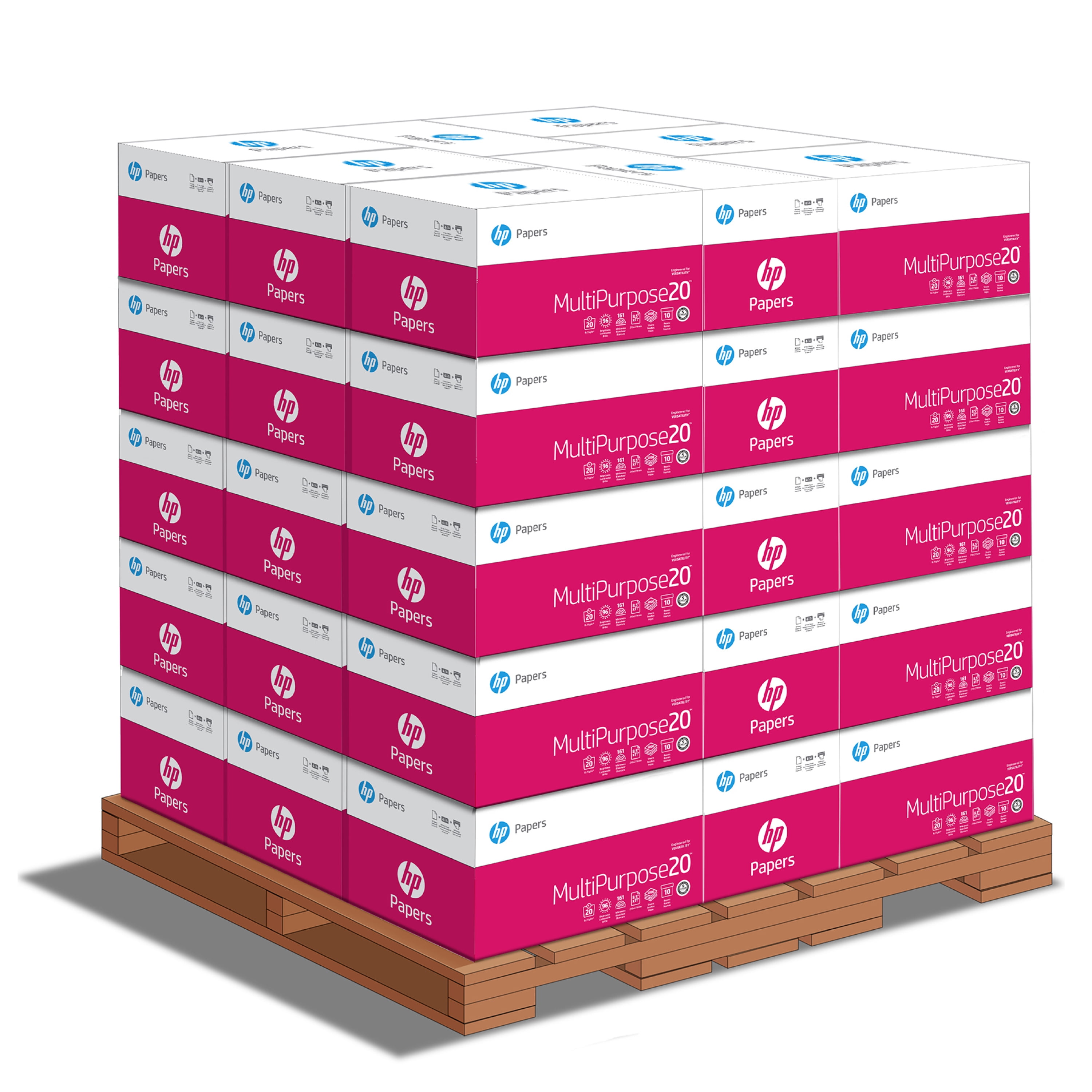 HP Premium Business Office MultiPurpose Printer Paper, 20 lb., 40 ...