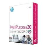 HP Multipurpose20, 20lb, 8.5x 11, White, 1 Ream (500 Sheets) - Walmart.com