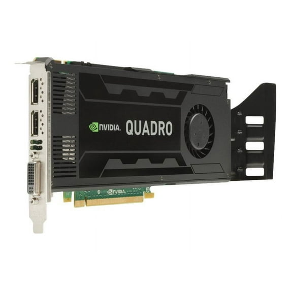 NVIDIA Quadro K4000 - Graphics card - Quadro K4000 - 3 GB GDDR5 - PCIe 2.0 x16 - DVI, 2 x ...