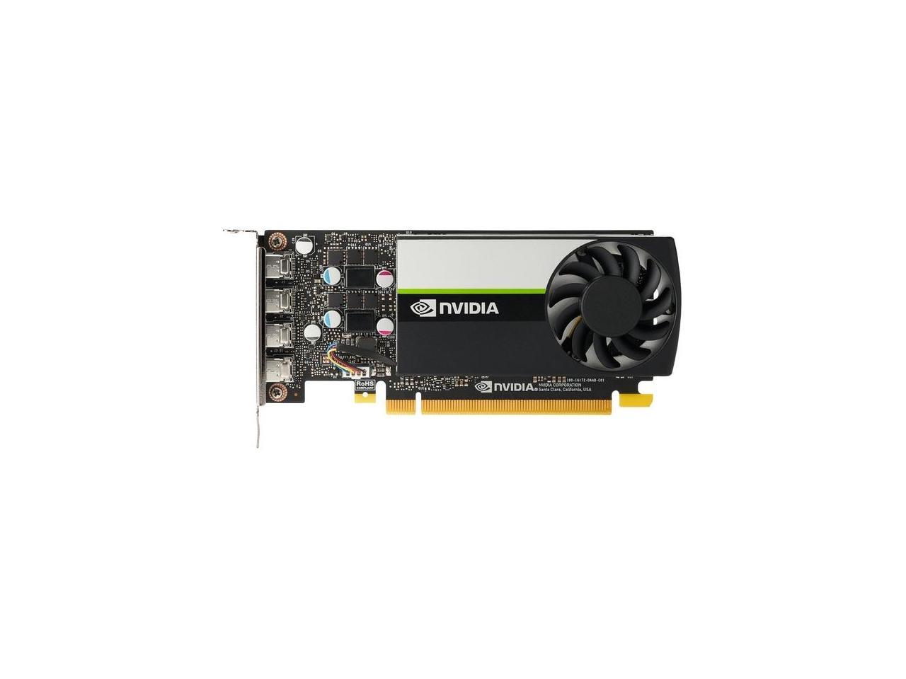 HP NVIDIA Quadro T1000 4GB GDDR6 PCIe Graphic Card 20X22AT - Walmart.com