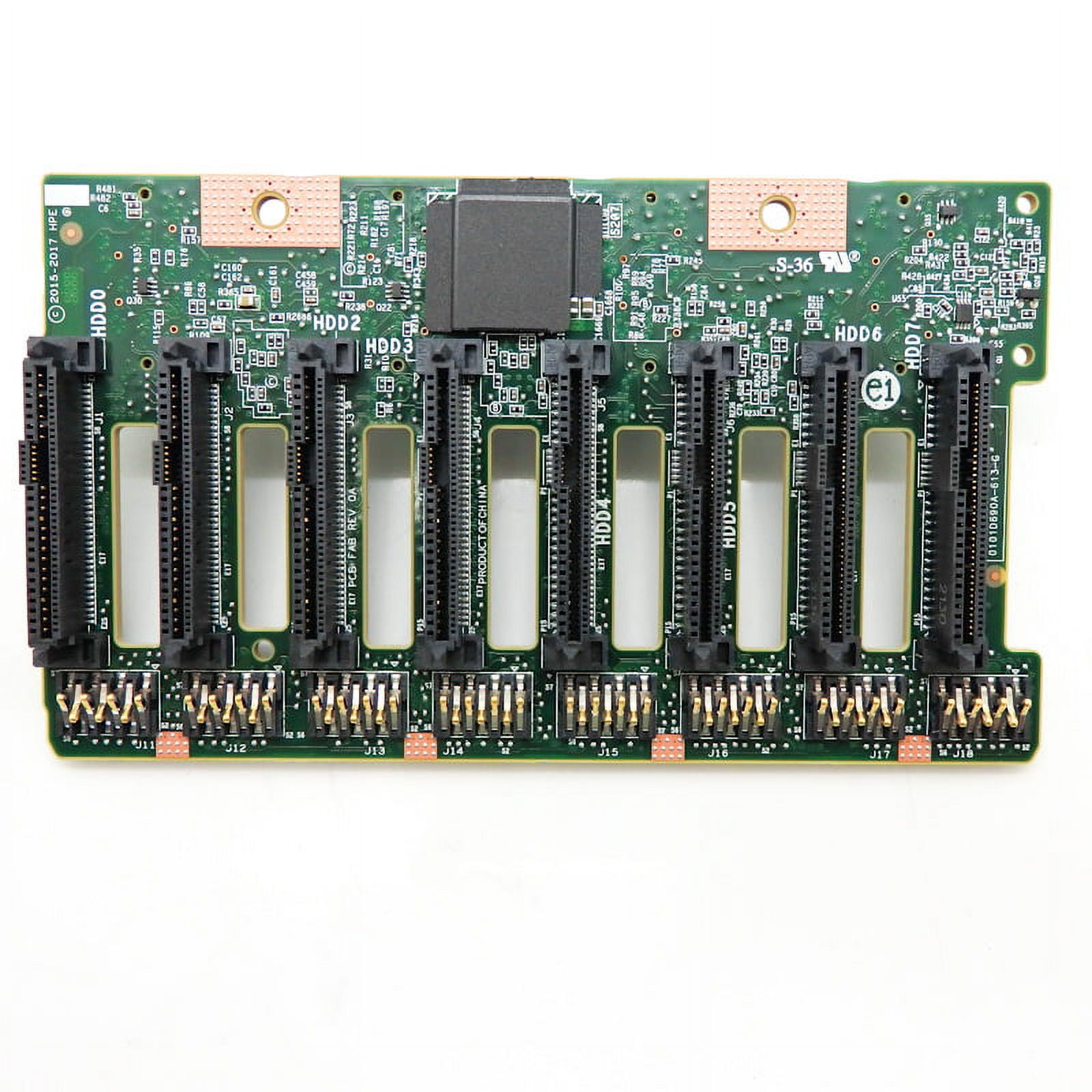 HP NVME Backplane for HPE Proliant DL38X G10 8SFF 872971-001 826572-001 ...