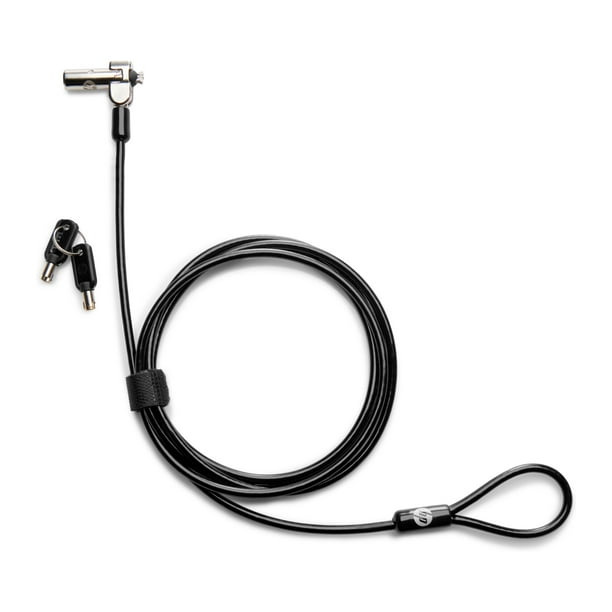 HP Nano Keyed Cable Lock|6 FT| Compatible: HP Elite x2 1012 G2; HP Pro ...