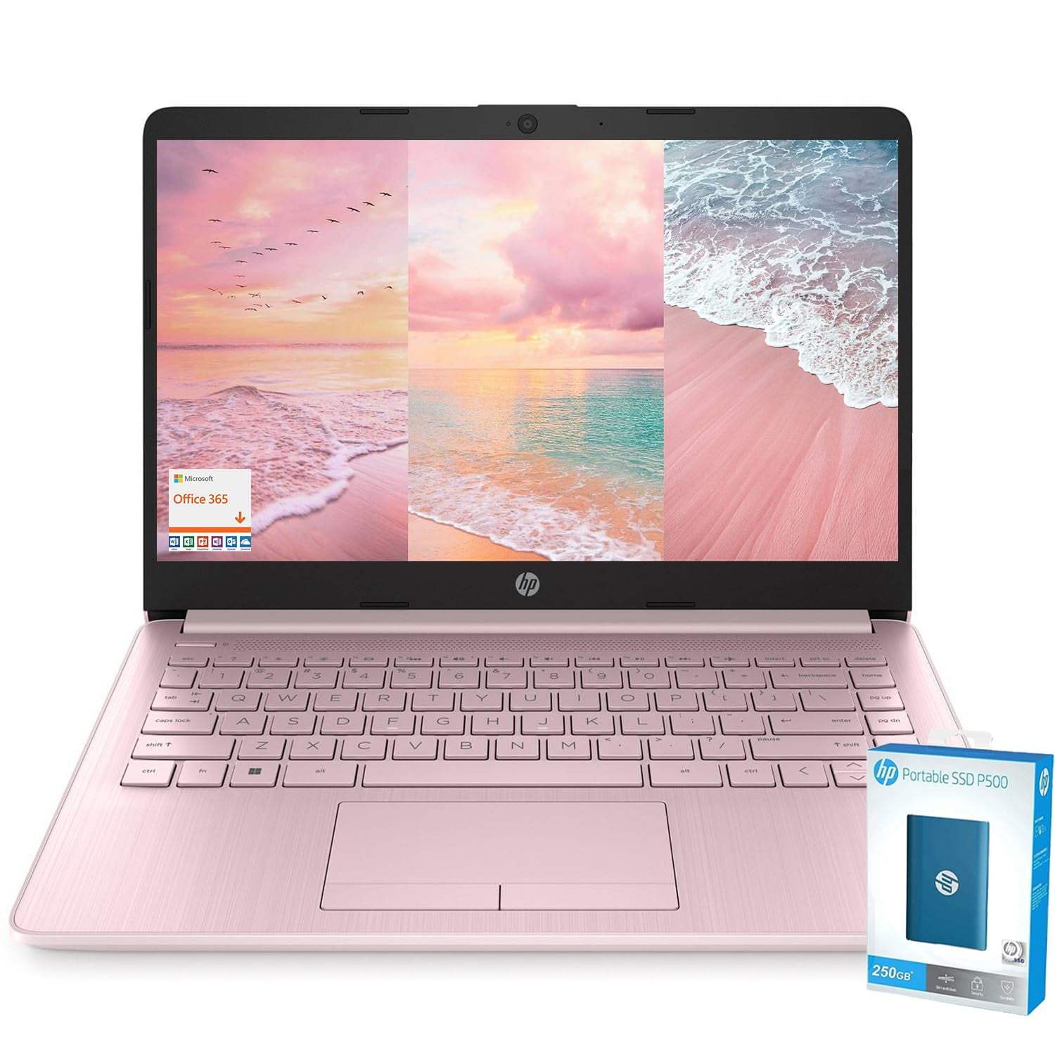 HP Newest 14 Laptop, Intel Celeron 4-Core Processor, 32GB Memory, 14 ...