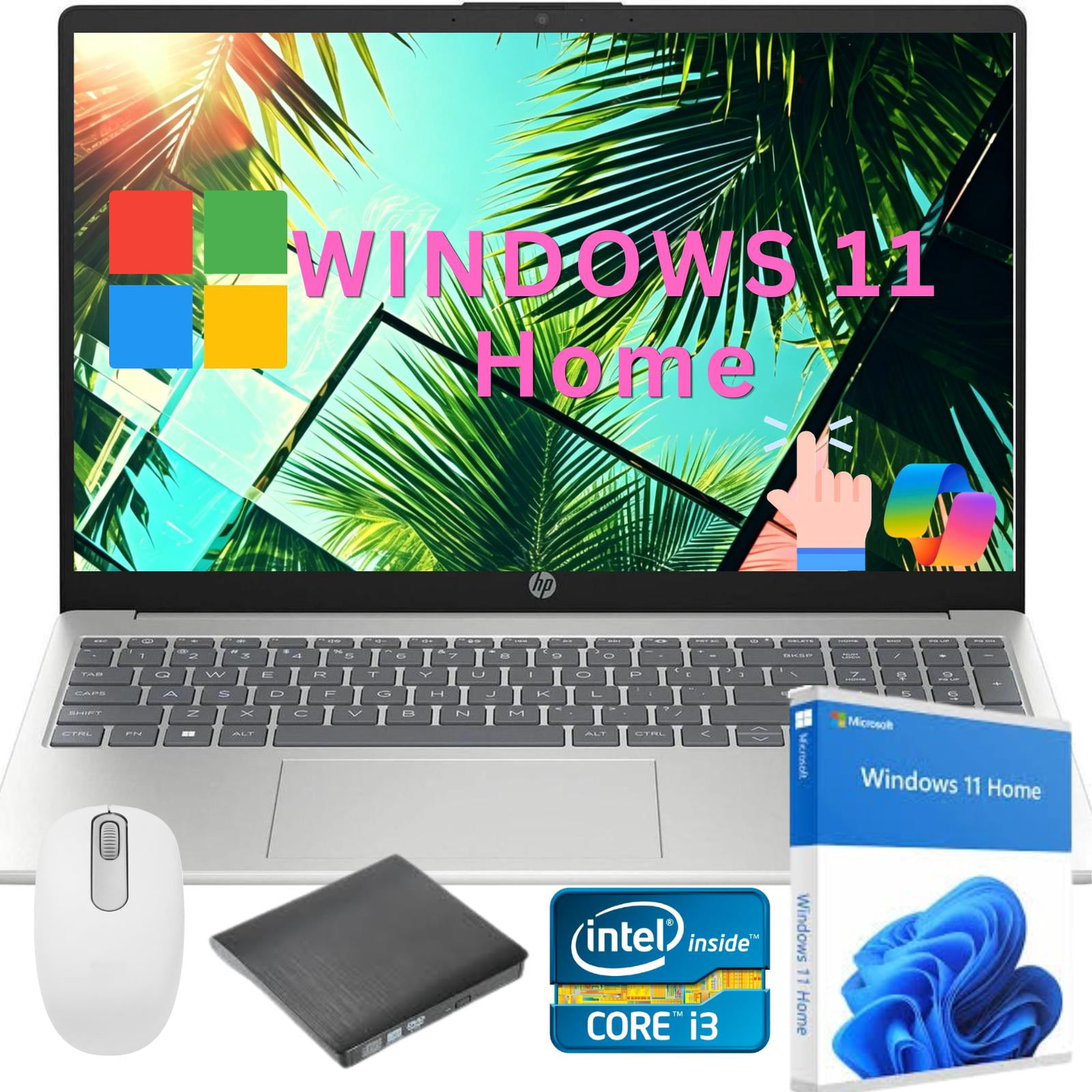 HP Newest 15 15.6" HD Touchscreen Business Laptop Computer,Intel Core ...