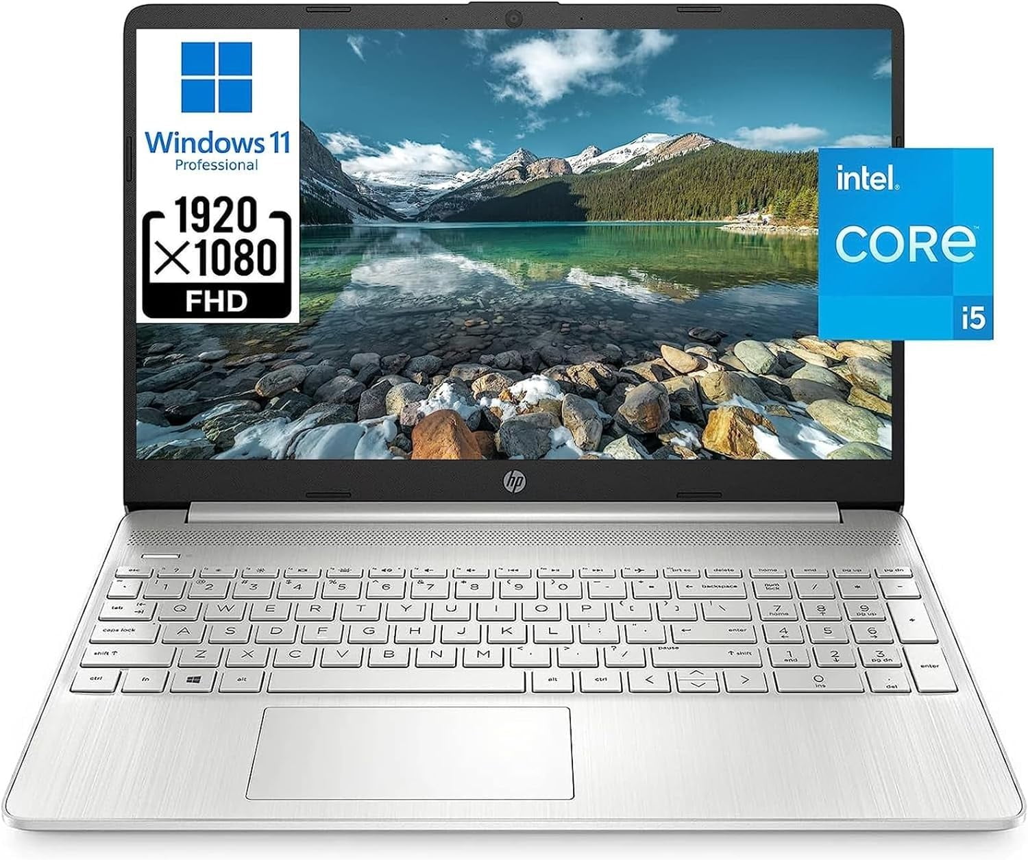HP Newest 15.6 Full HD Laptop, 11th Gen Intel 4-Core i5-1135G7(Up to 4.2GHz, Beat i7-1060G7 ...