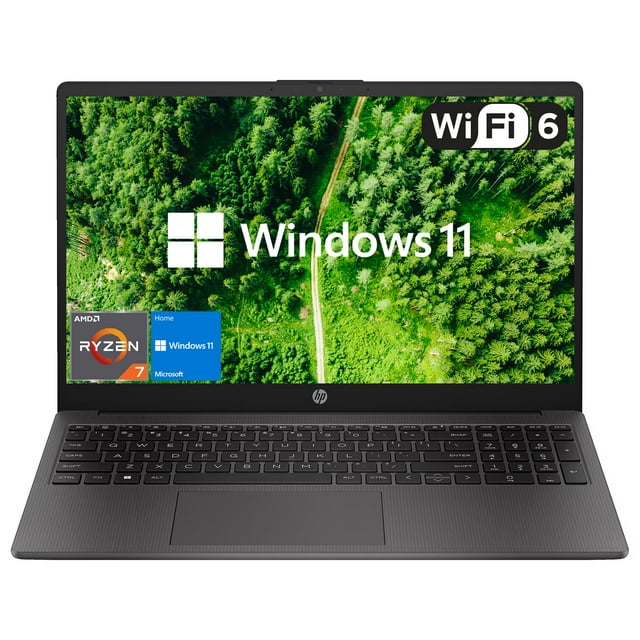 HP Newest 255 G10 Professional Business Laptop, AMD Ryzen 7 7730U, 15.6" FHD IPS Display, 64GB ...