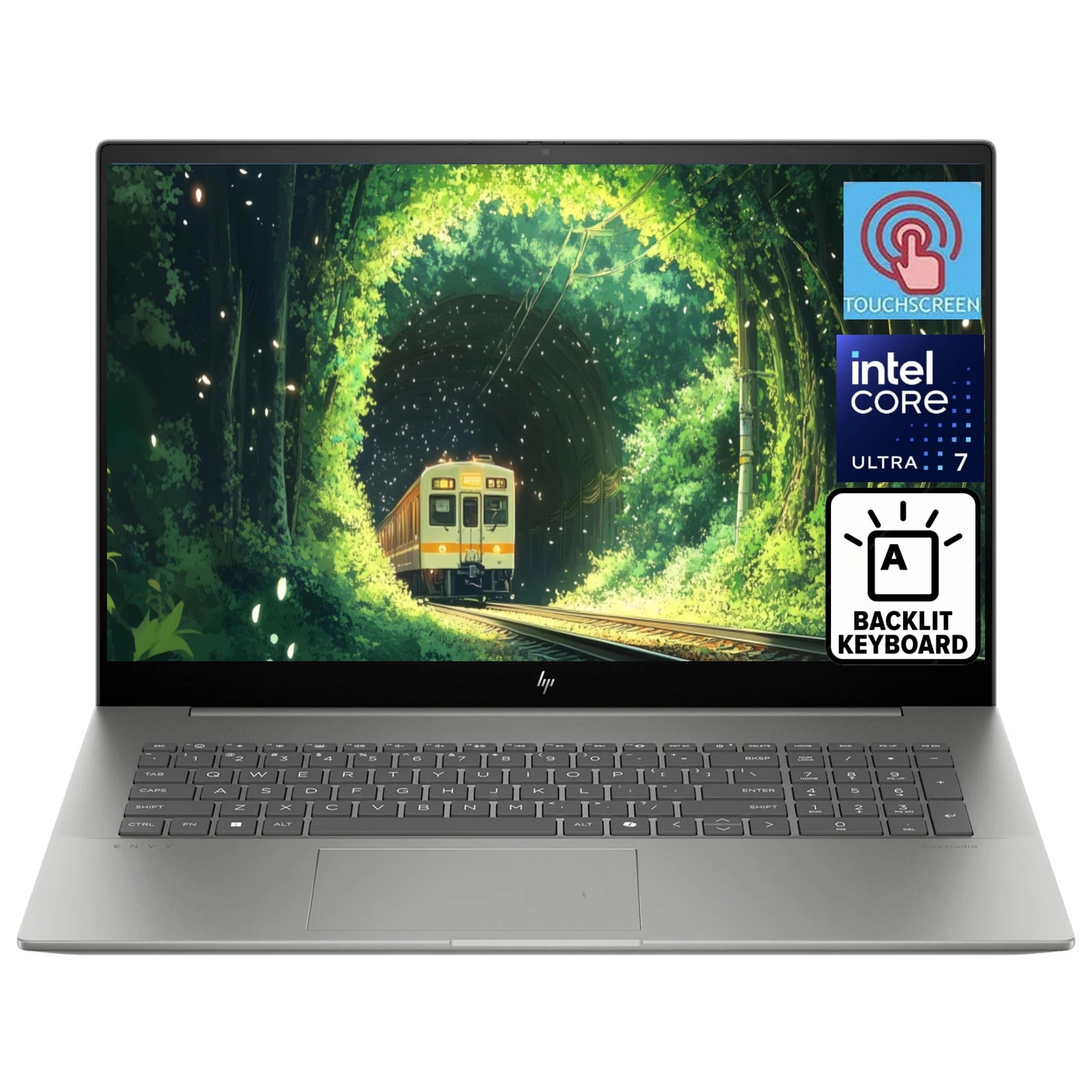 HP Newest Envy 17 Laptop ,17.3 FHD Touchscreen,Intel Ultra 7-155H 16 ...