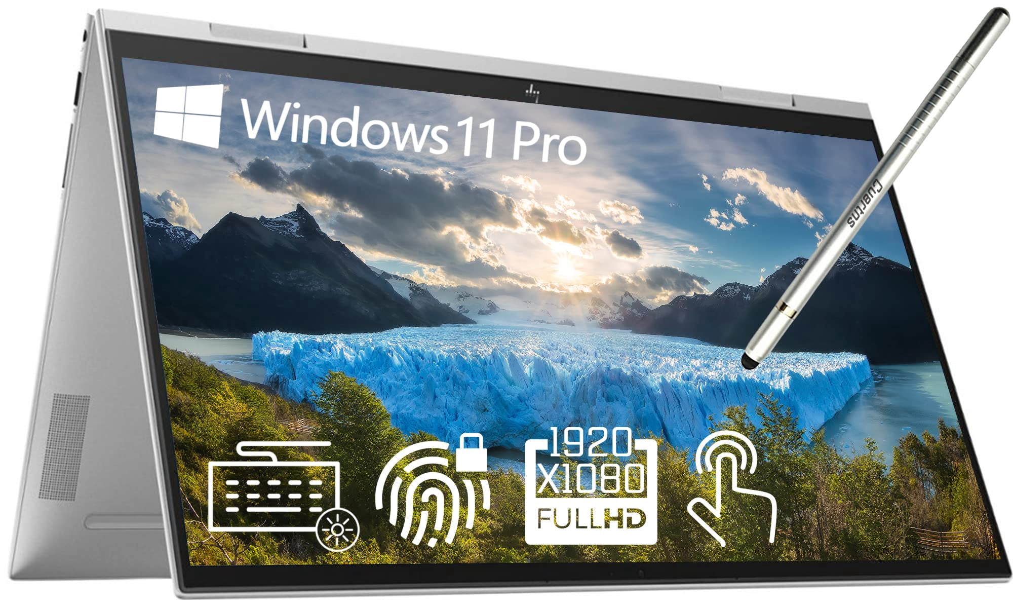HP Newest Flagship Envy x360 2 in 1 15.6" Touchscreen Laptop, Intel ...
