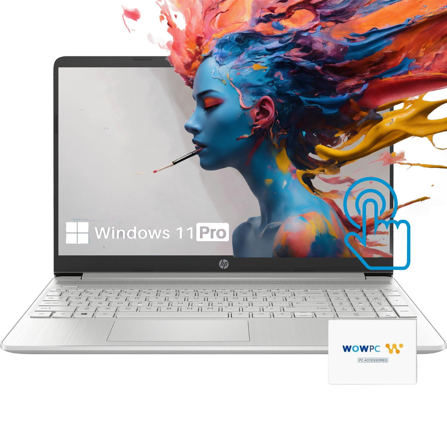 HP Newest Laptop,15.6" FHD (1920 x 1080) Touch Display, Core i7-1255U 10-Core Processor ...