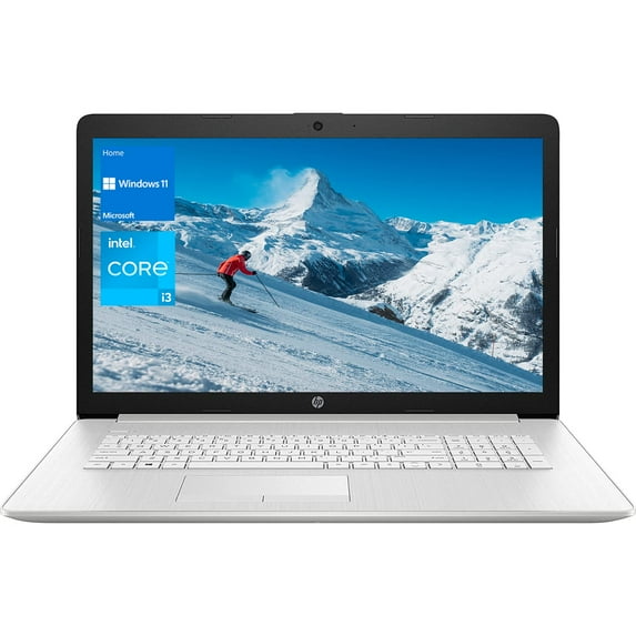 HP Newest Laptop, 17.3" HD+ Non-Touch Display, 11th Gen Intel Core i3 ...
