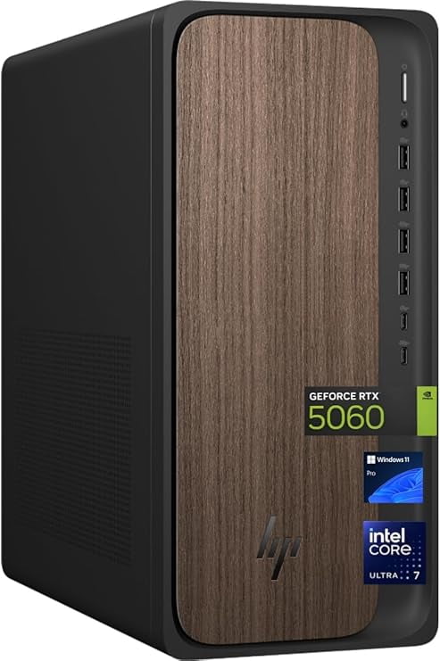 HP Newest OmniDesk Business Next Gen AI Desktop PC, Intel Core Ultra 7 ...