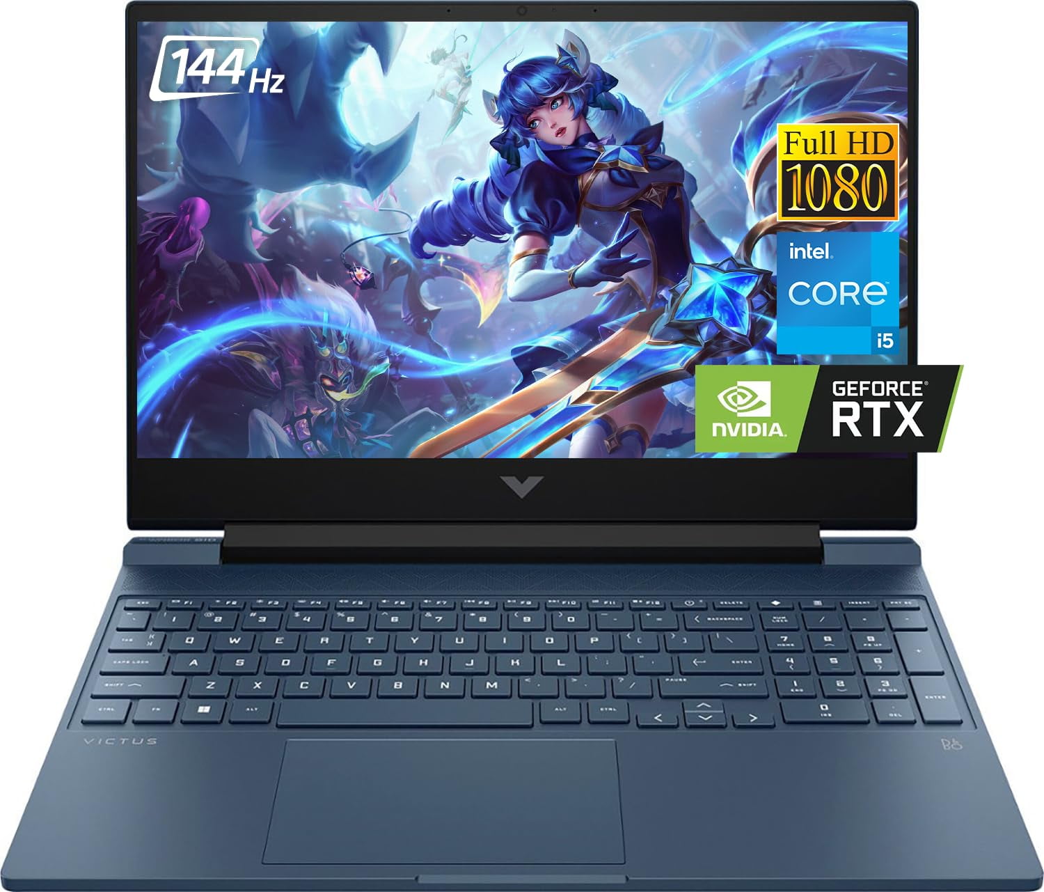 HP Newest Victus Gaming Laptop, 15.6" FHD 144Hz Display, Intel Core i5-13420H(Up to 4.6GHz ...