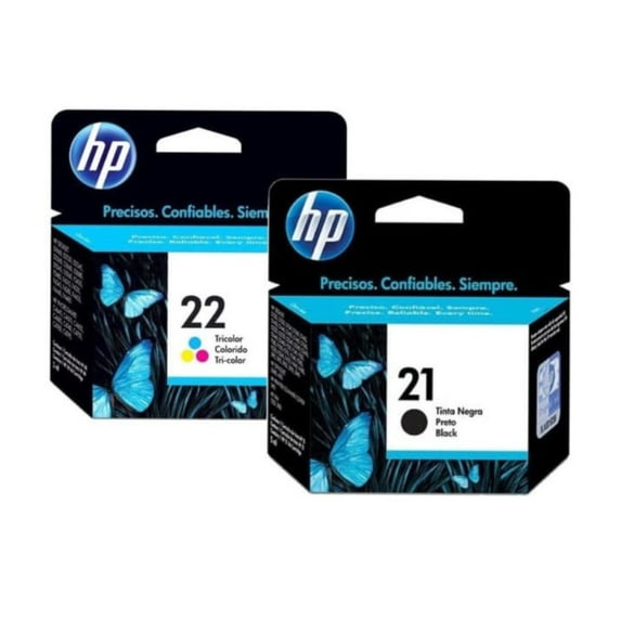 HP No 21 & No 22 Twin Pack - Walmart.com