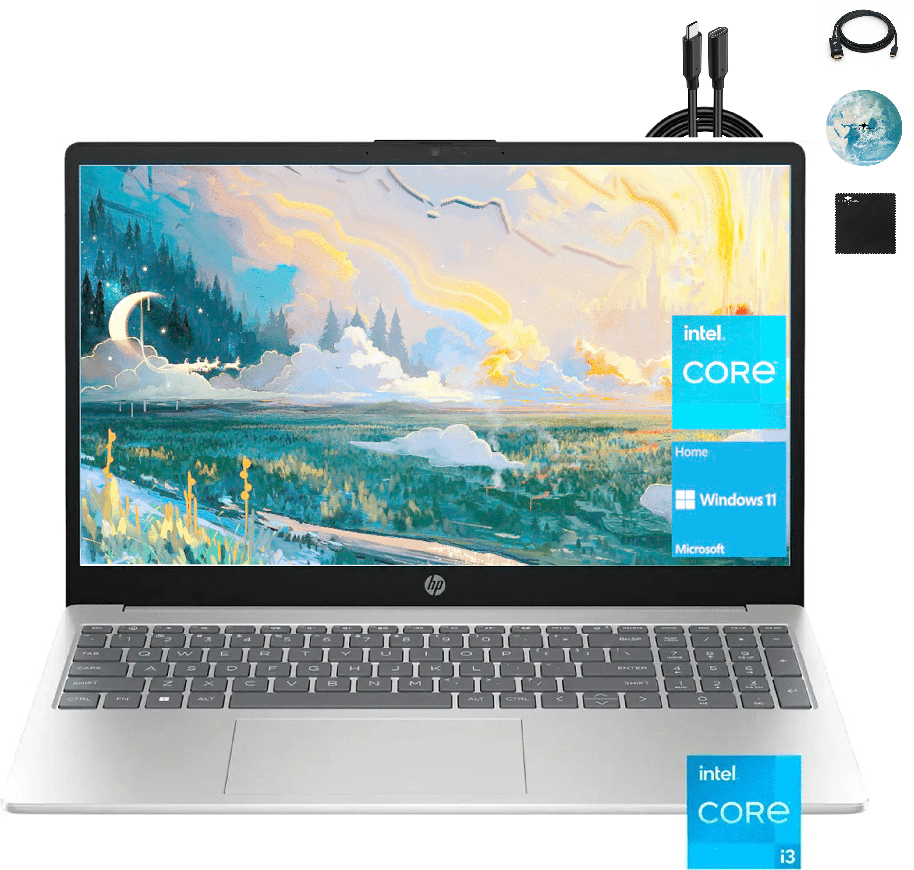HP Notebook Laptop, 15.6" HD, Intel Core i3-1215U Processor, 32GB RAM ...