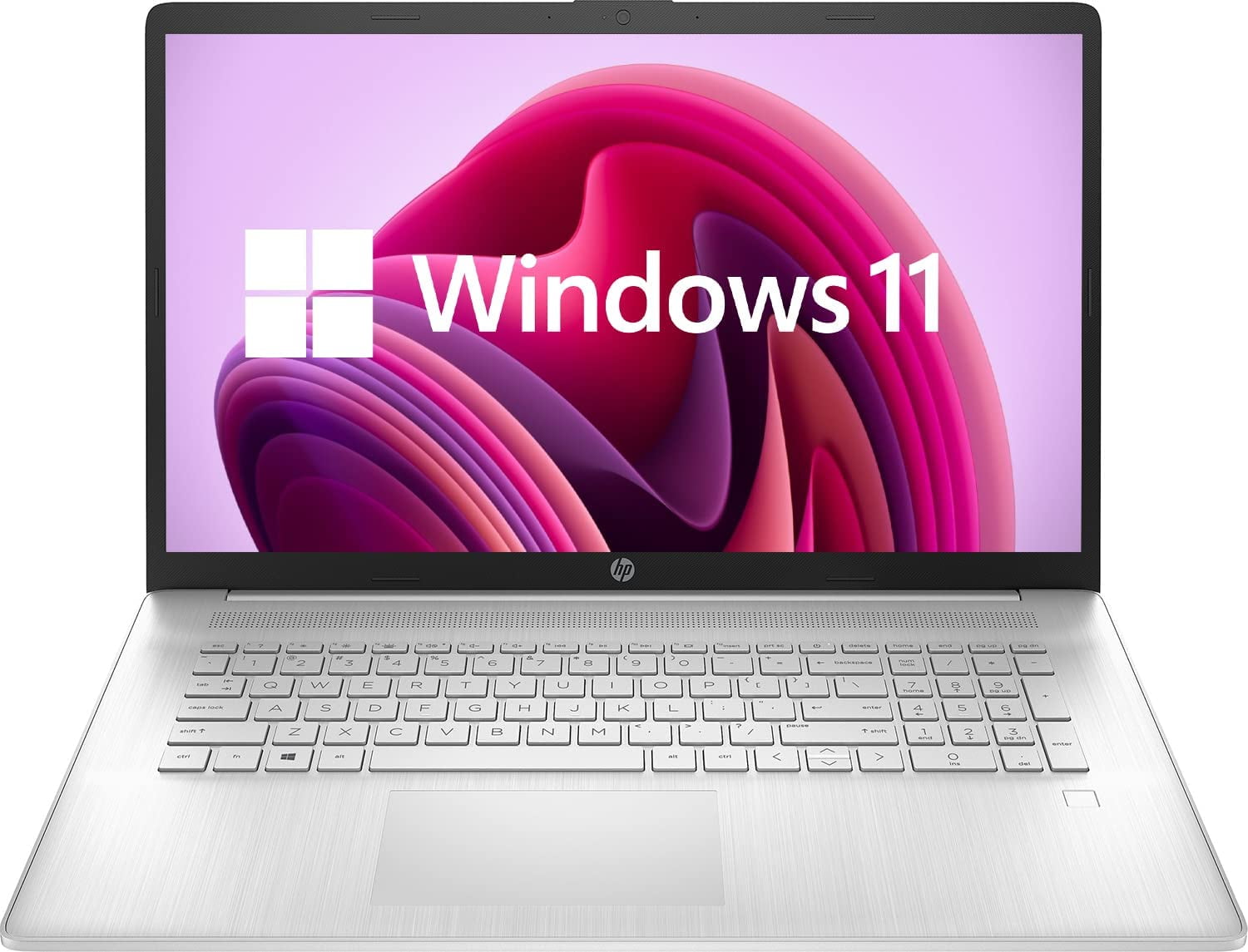 HP Notebook Laptop, 17.3'' Full HD Display, AMD Ryzen 5 5500U Hexa-Core ...