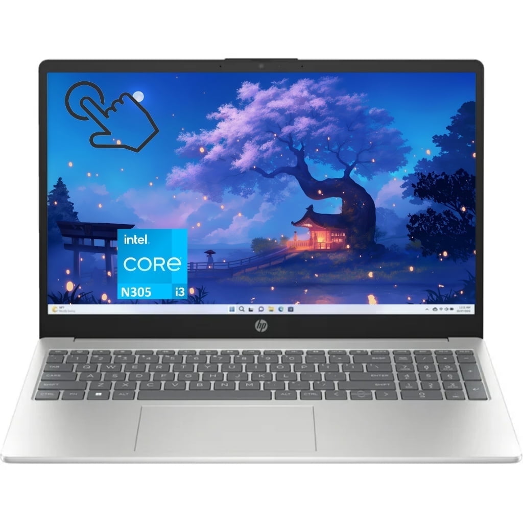 HP Notebook Laptop for Business Student, 15.6" HD Touchscreen, Intel ...