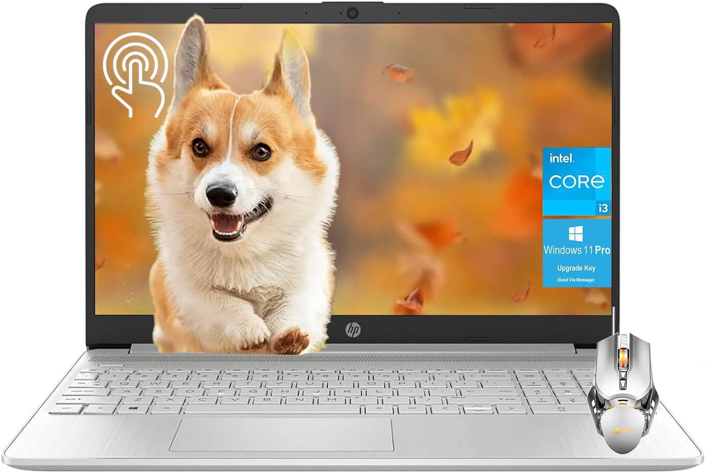 HP Notebook Laptop for Business Student, 15.6" Touchscreen, Intel Core ...