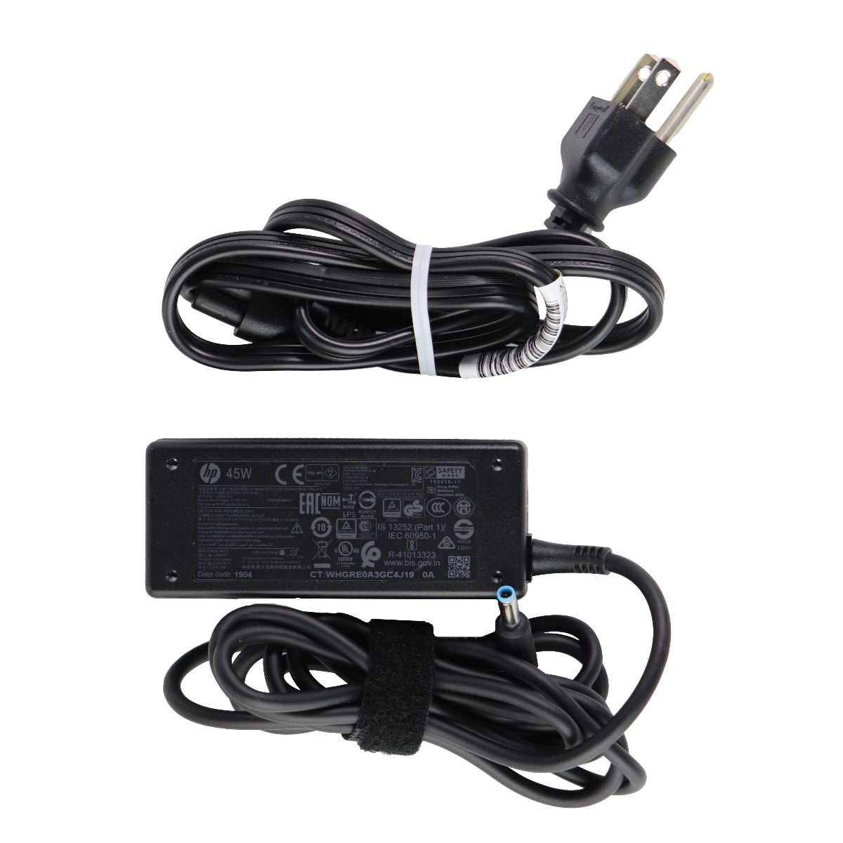 Pre-Owned HP OEM 45W AC Power Adapter - Black (TPN-CA14) - Walmart ...