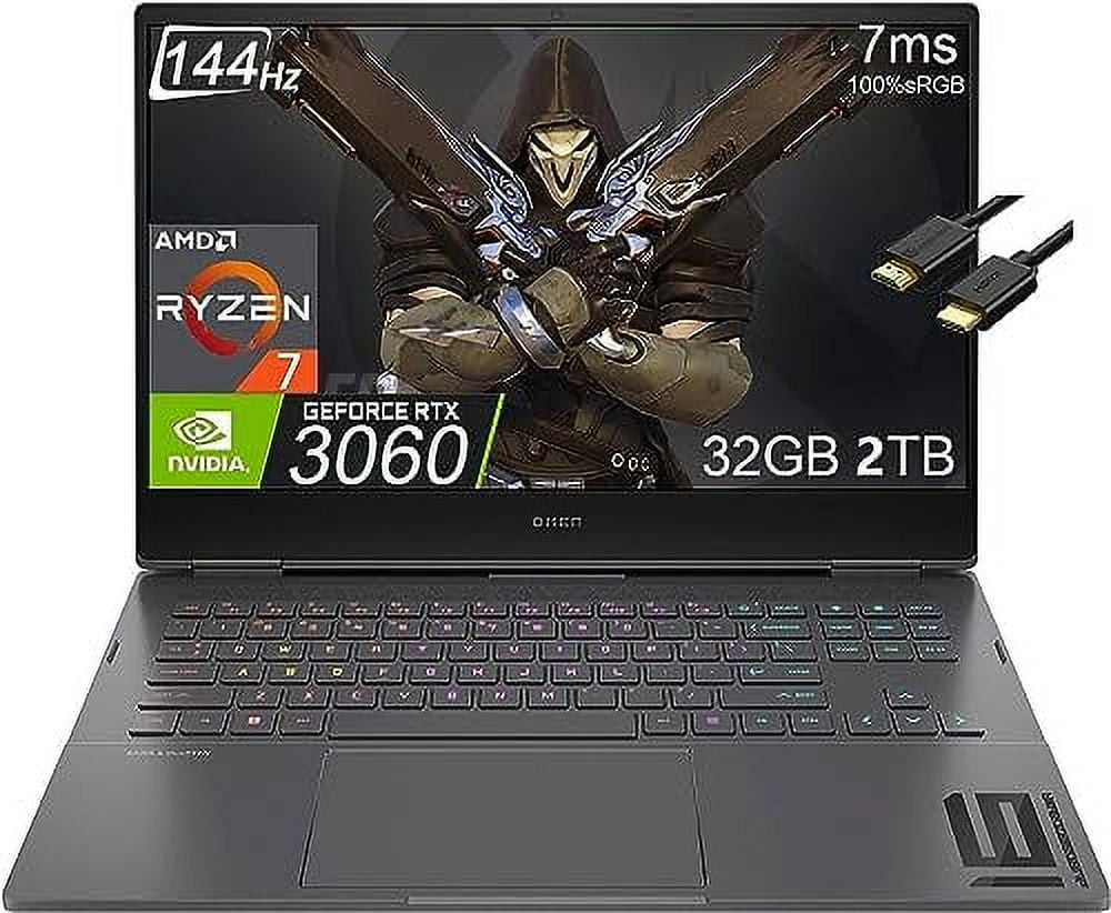 HP OMEN 16 16.1" FHD 144Hz Gaming Laptop (AMD 8-Core Ryzen 7 6800H ...