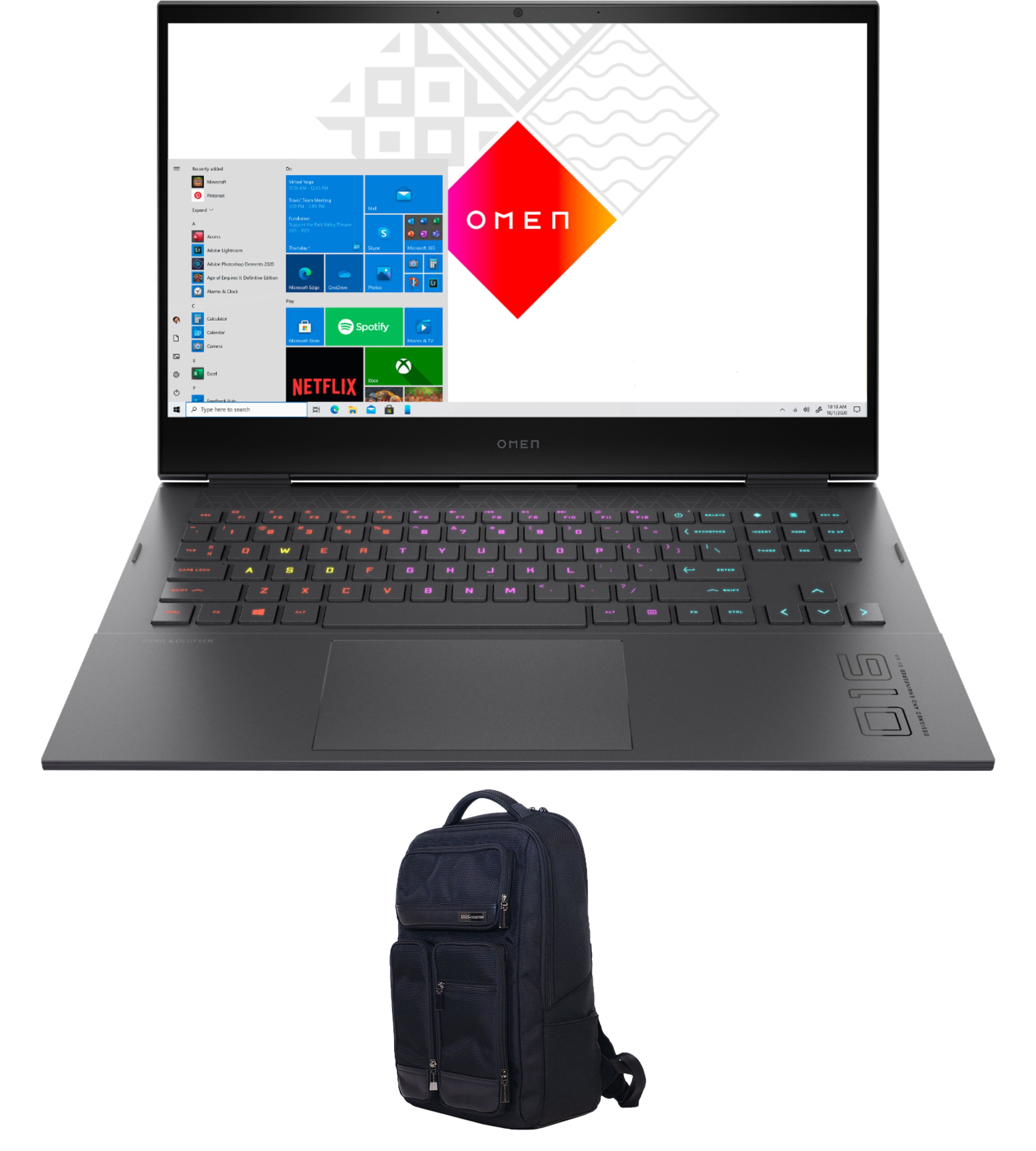 HP OMEN 16 Gaming/Entertainment Laptop (AMD Ryzen 7 5800H 8-Core, 16 ...