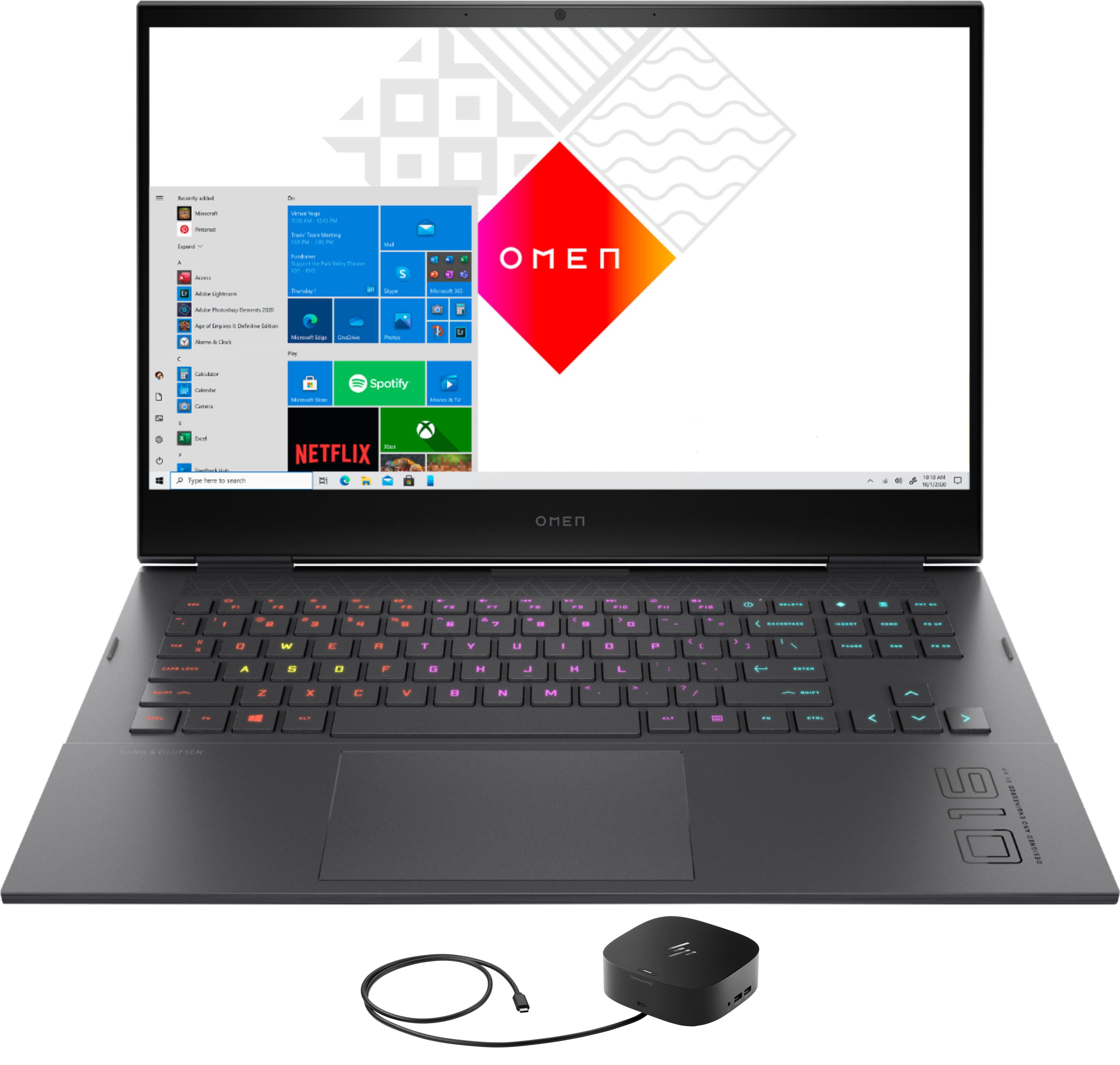 HP OMEN 16 Gaming/Entertainment Laptop (AMD Ryzen 7 5800H 8-Core, 16.1in 144Hz Full HD ...