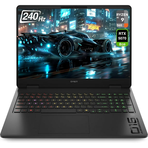 HP OMEN 16 Gaming Laptop, AMD Ryzen AI 9-365, 32 GB DDR5 RAM, 2 TB PCIe ...