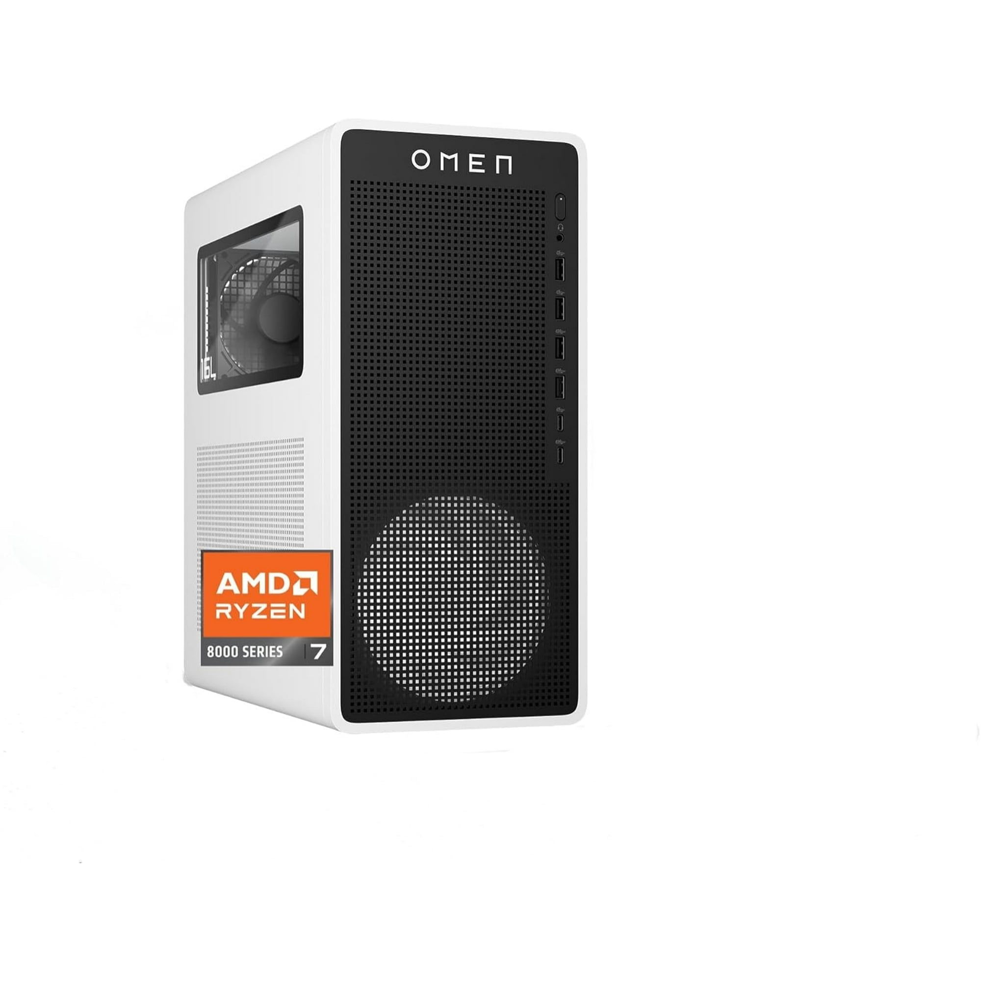 OMEN 16L Gaming Desktop PC AMD Ryzen 7 64GB RAM 4TB SSD RTX4060 Windows 11 Home - Walmart.com