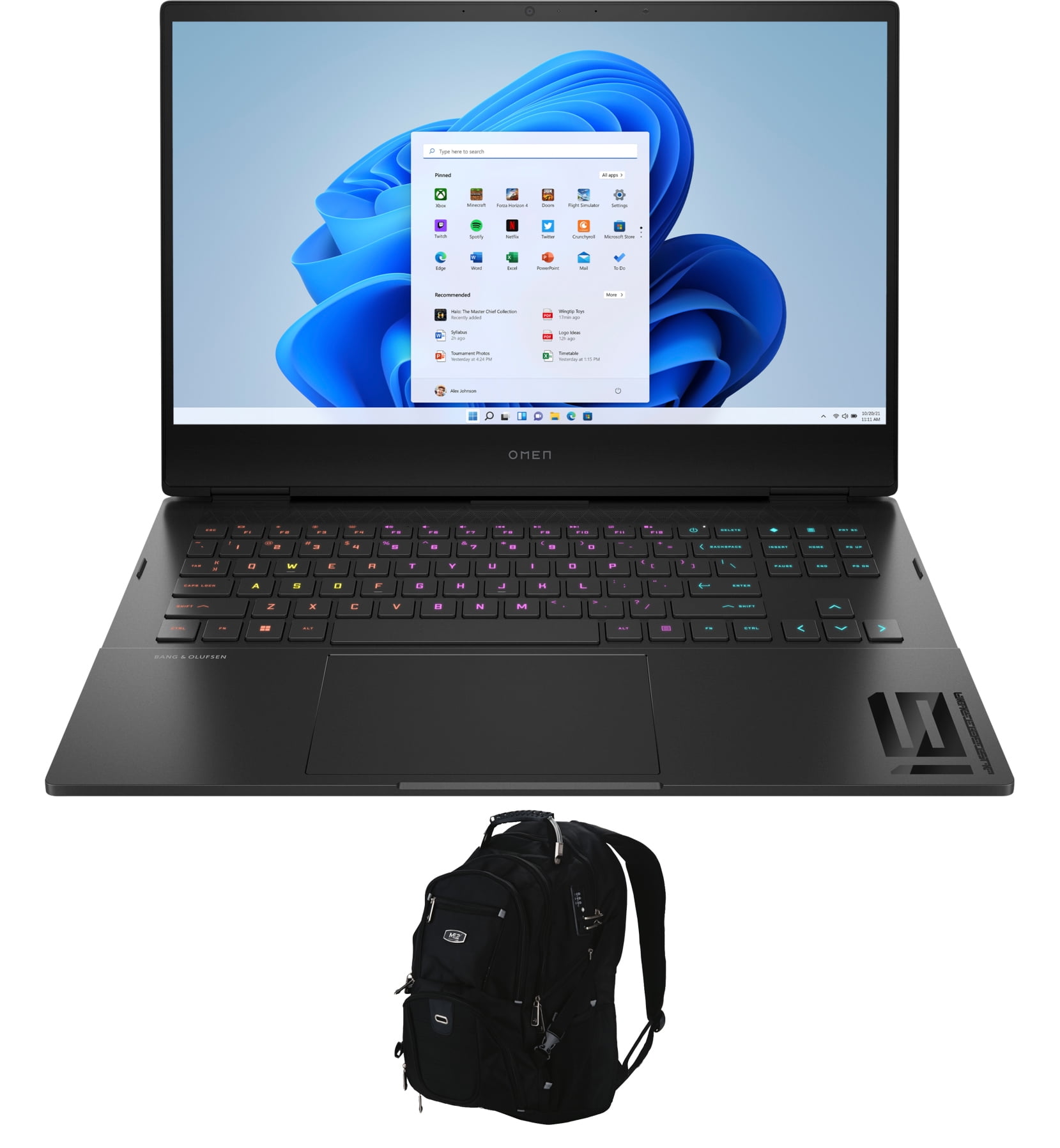 HP OMEN 16t-k000 Gaming/Entertainment Laptop (Intel i7-12700H 14-Core ...