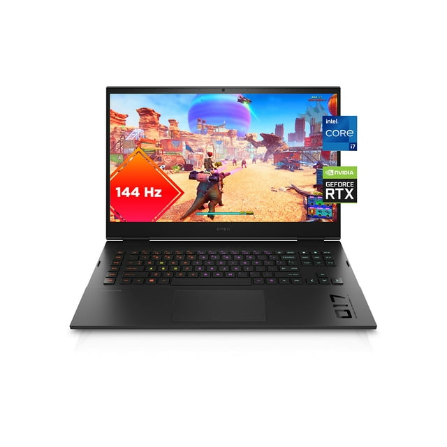 HP OMEN 17-inch Laptop, Intel Core i7-12700H, NVIDIA GeForce RTX 3060 ...