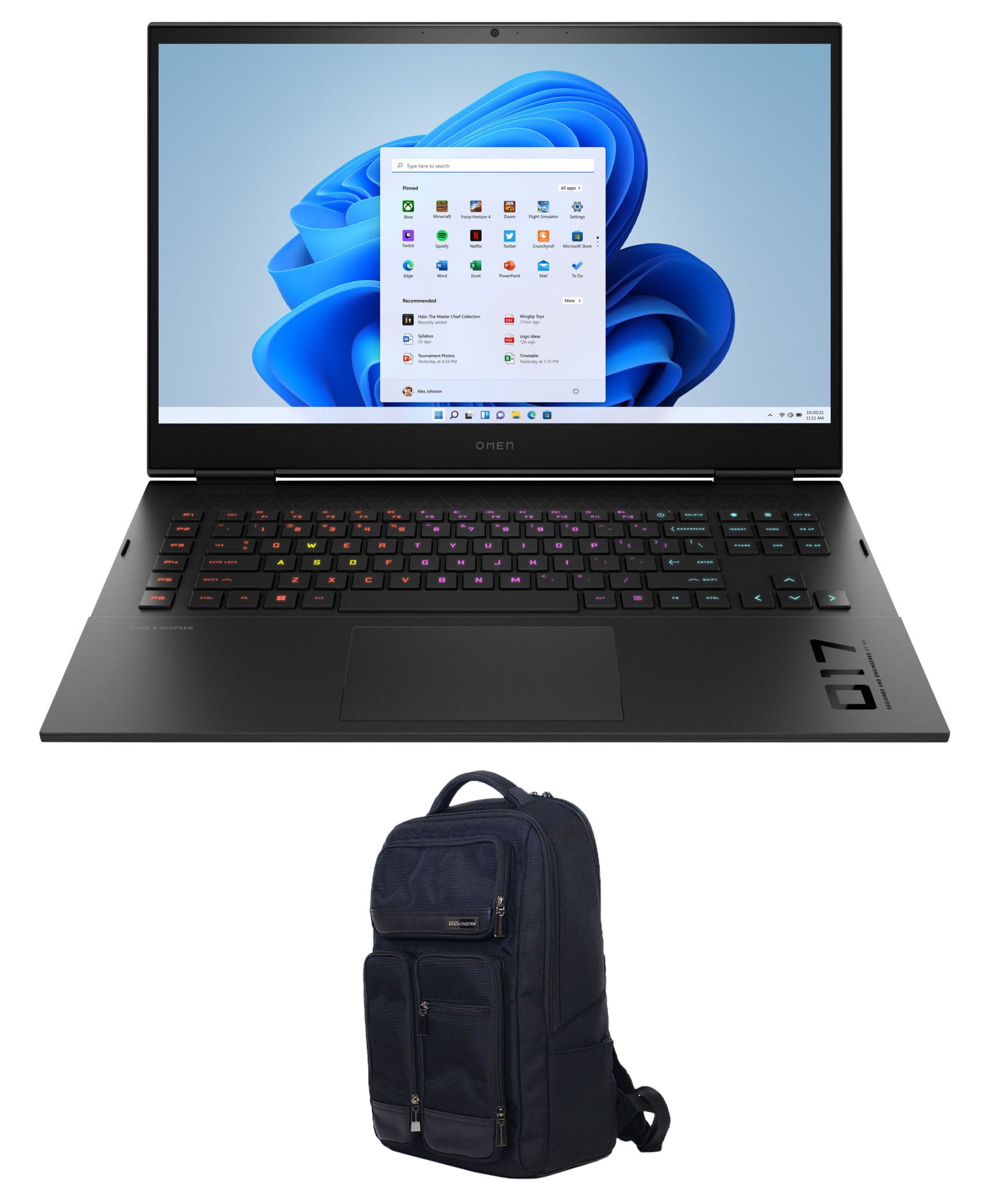 HP OMEN 17t-cm200 Gaming/Entertainment Laptop (Intel i9-13900HX 24-Core ...