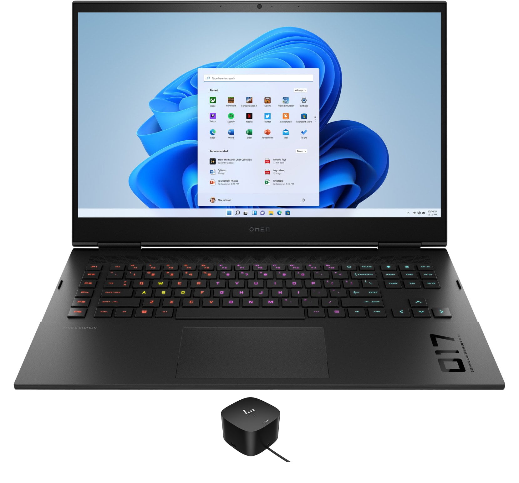 HP OMEN 17t-cm200 Gaming/Entertainment Laptop (Intel i9-13900HX 24-Core ...