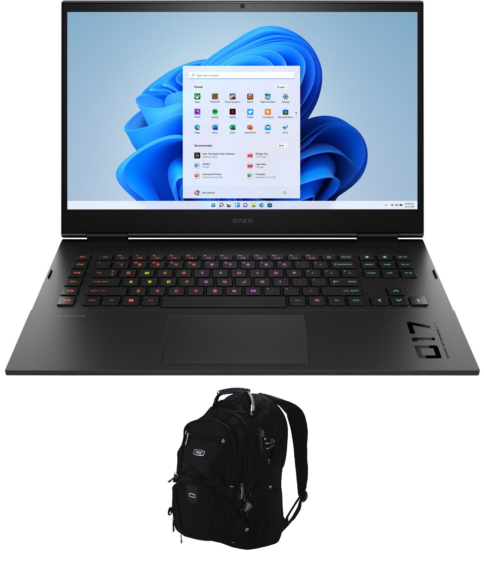 HP OMEN 17t-cm200 Gaming/Entertainment Laptop (Intel i9-13900HX 24-Core ...