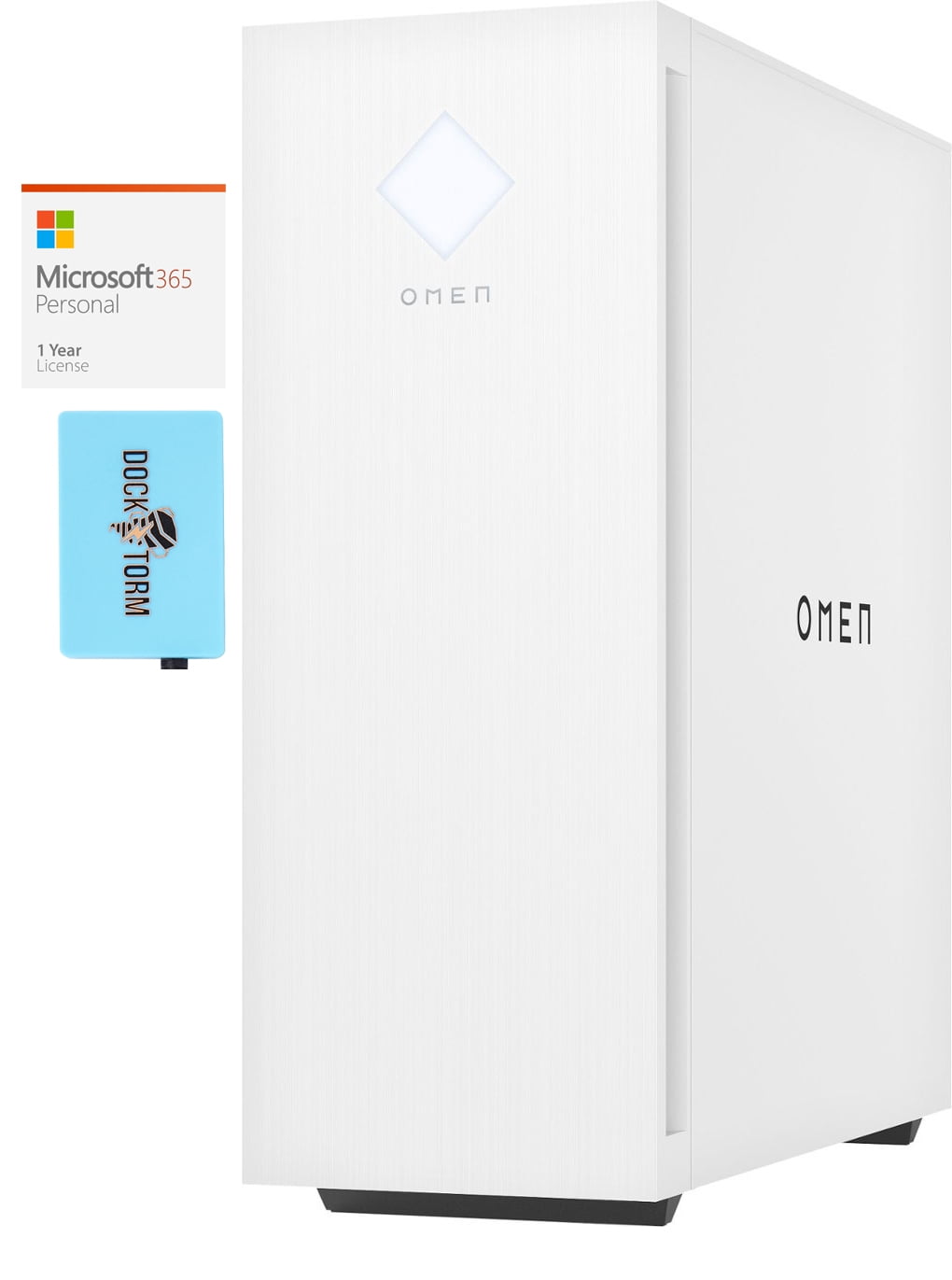 HP OMEN 25L Gaming/Entertainment Desktop PC (AMD Ryzen 7 5700G 8-Core ...