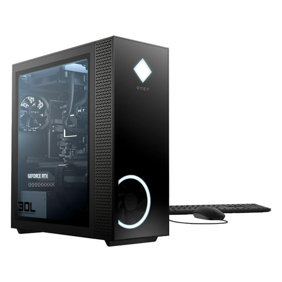 HP OMEN - 30L Gaming Desktop - AMD Ryzen 7 - 16GB Memory - NVIDIA® GeForce RTX 3060 Ti - 1TB SSD ...